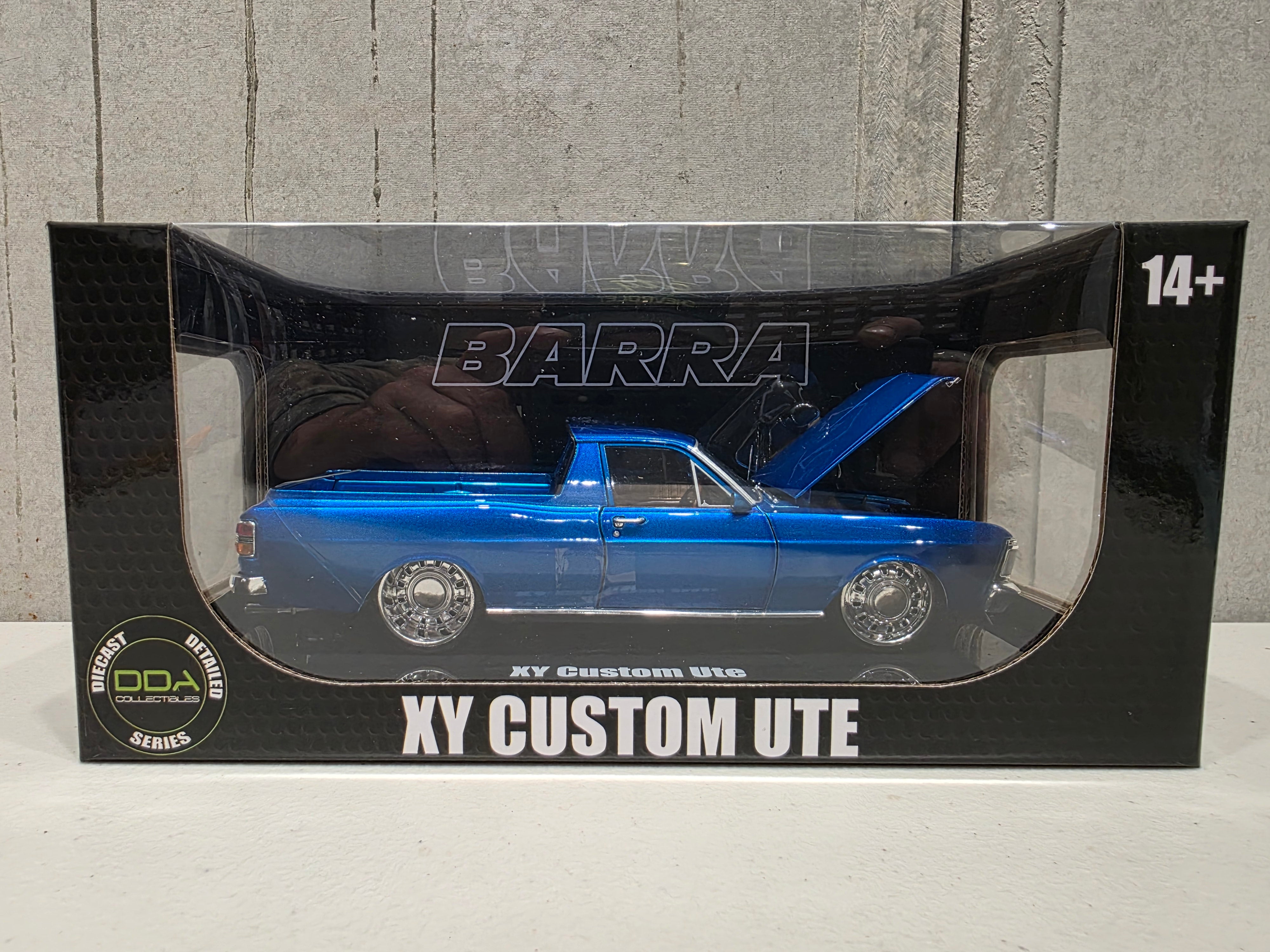 FORD XY CUSTOM UTE "BARRA" 1:24 SCALE DIECAST MODEL - DDA