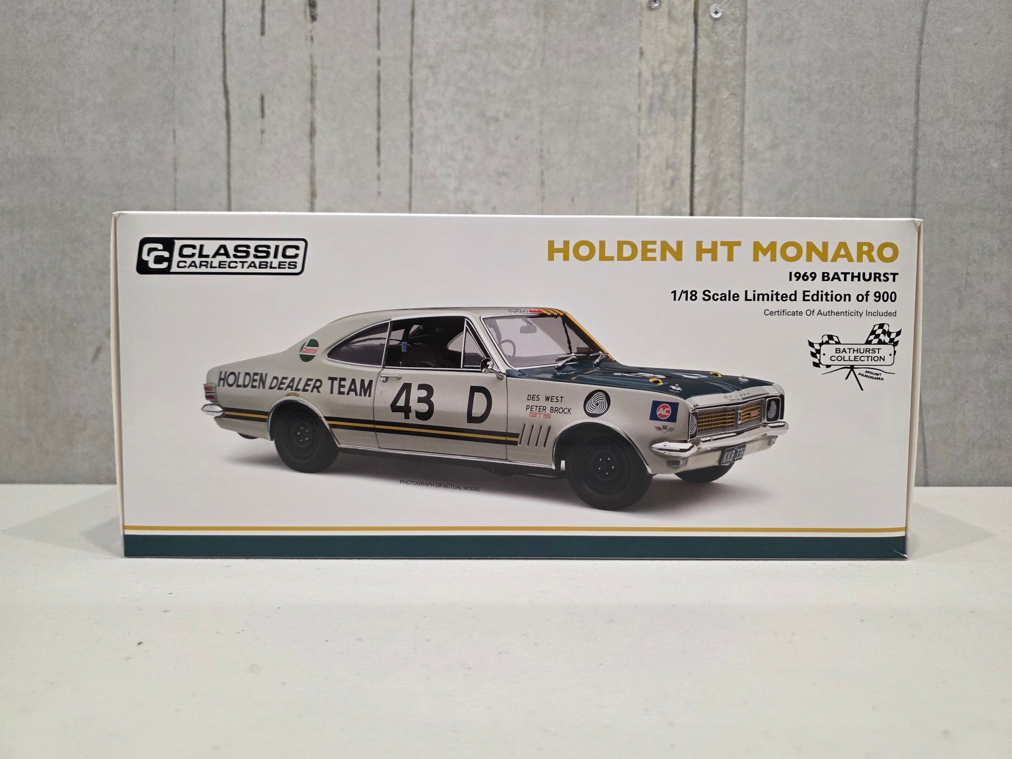 HOLDEN HT MONARO GTS 350 - 1969 BATHURST - 1:18 SCALE DIECAST MODEL ...