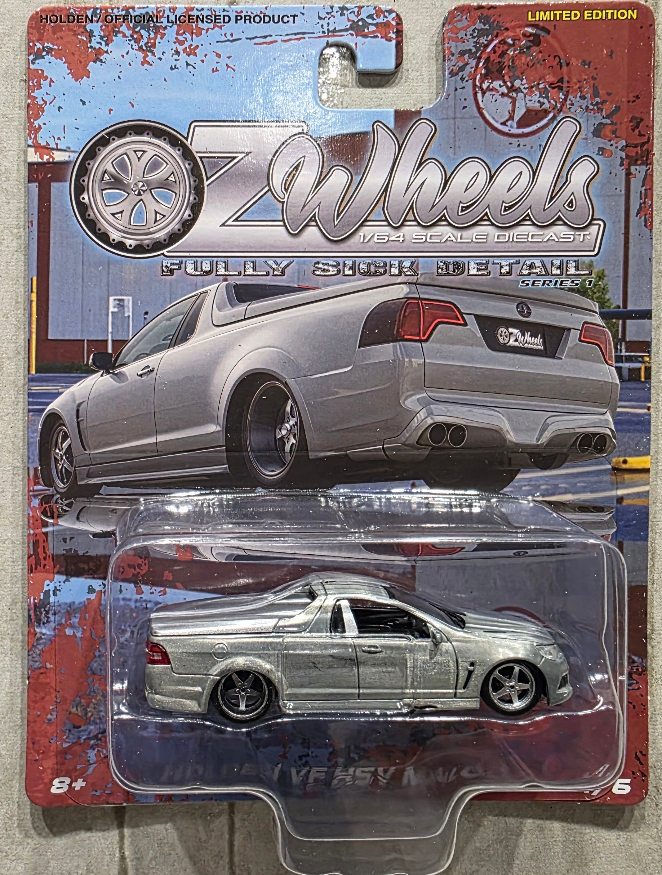 OZ WHEELS - HSV VF MALOO FSD - RAW CHASE EDITION - SERIES 1 - 1:64 SCA