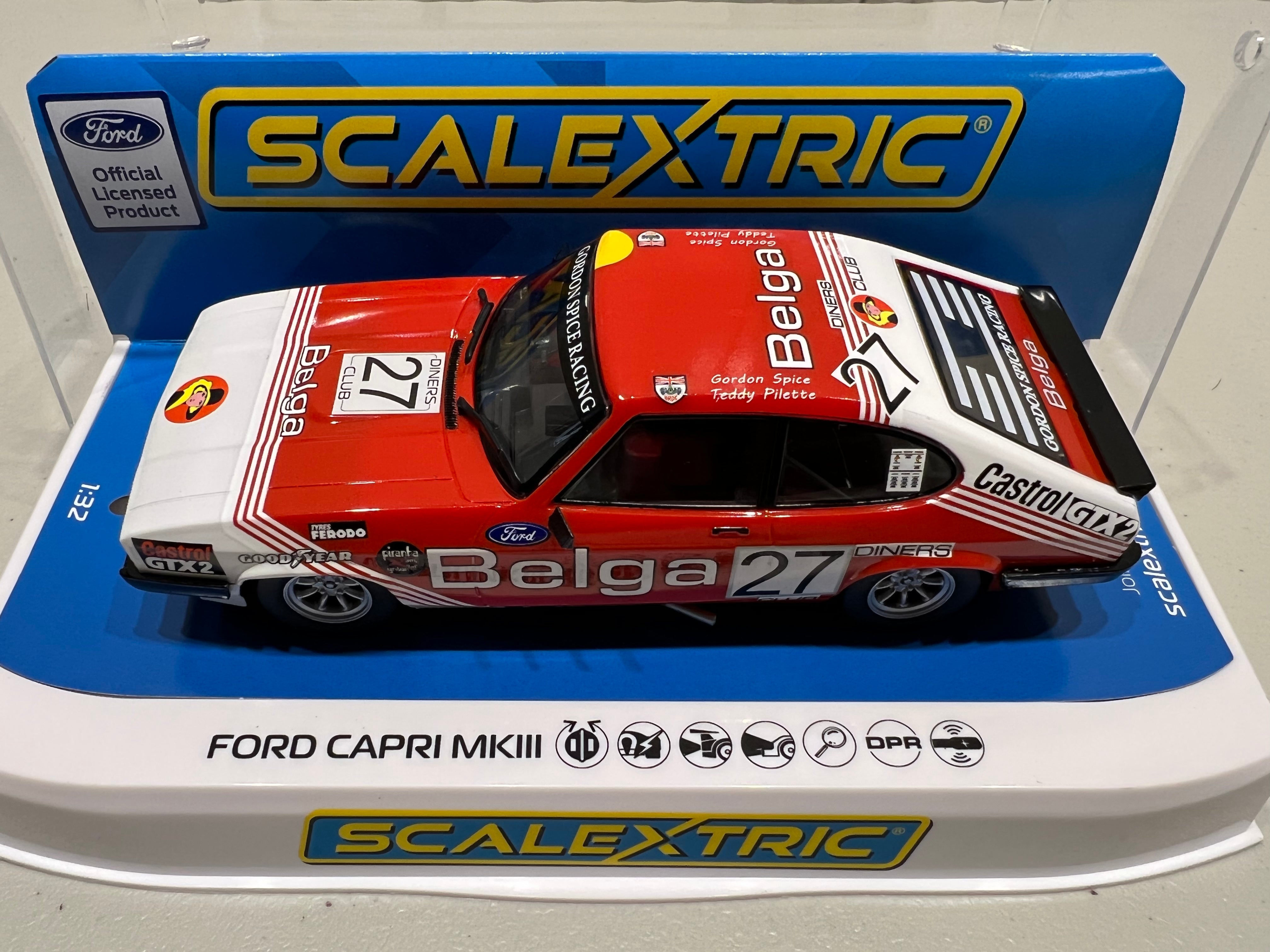 Scalextric Ford Capri MKIII Spa 24hrs 1978 Winner