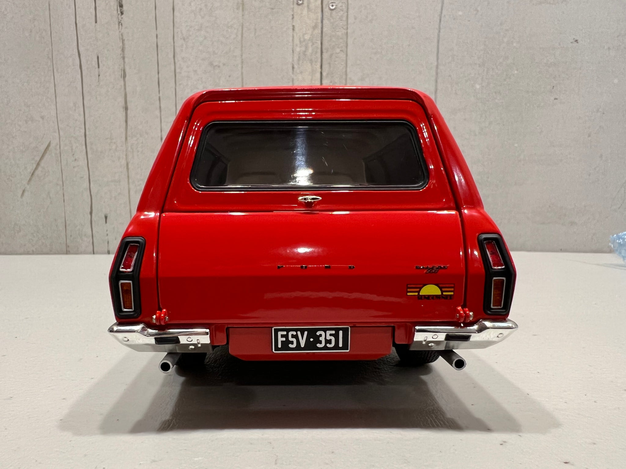 FORD XC SUNDOWNER RED FLAME - 1:18 DIECAST MODEL- RRP $299 NOW $249.99 ...