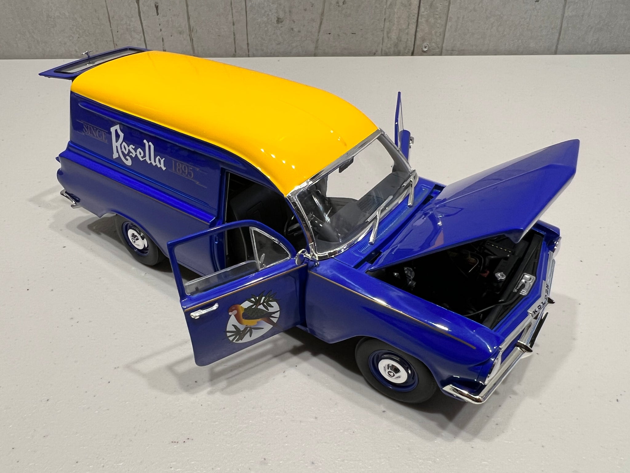 HOLDEN EH PANEL VAN - ROSELLA "TASTES OF AUSTRALIA COLLECTION" 1:18 DI