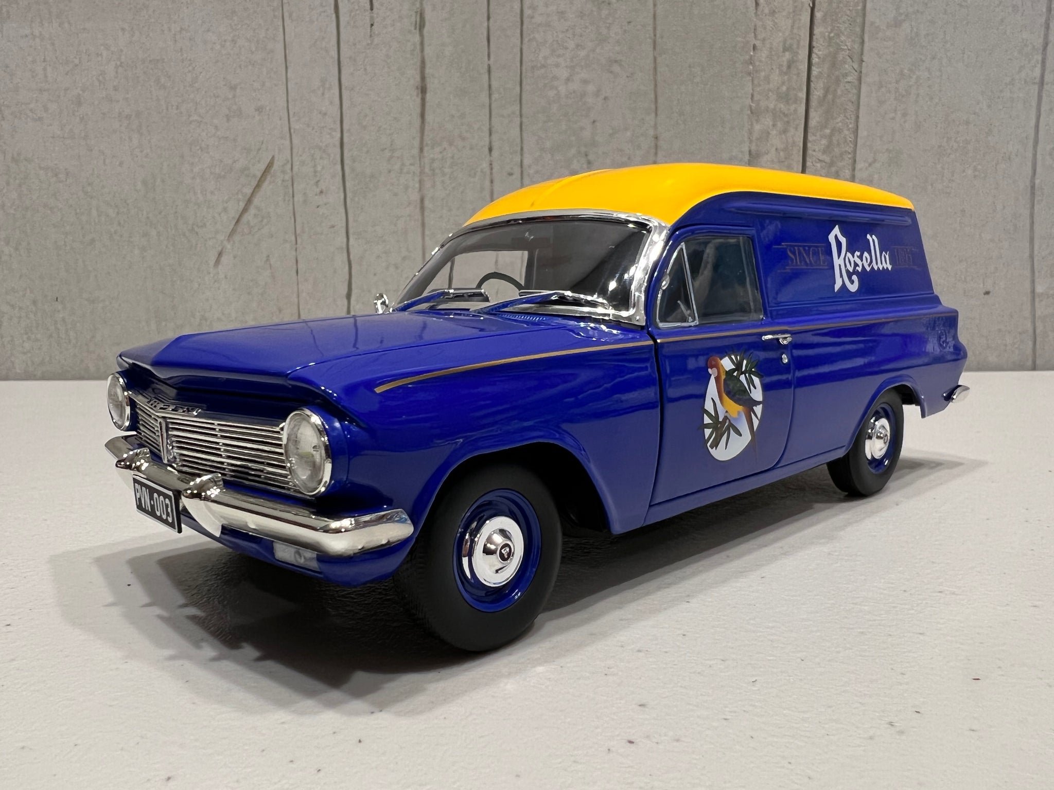 HOLDEN EH PANEL VAN - ROSELLA "TASTES OF AUSTRALIA COLLECTION" 1:18 DI