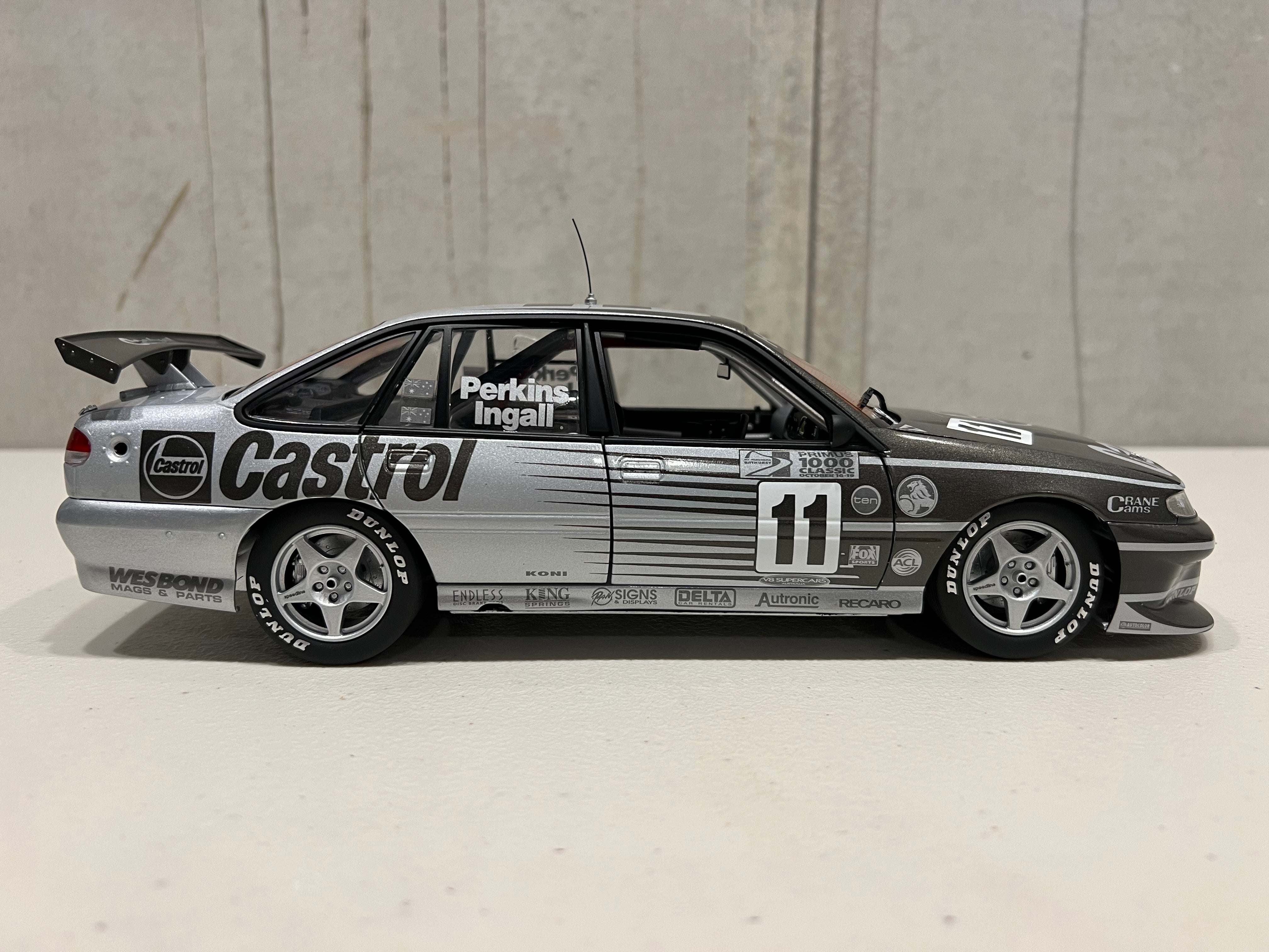 HOLDEN VS COMMODORE 1997 BATHURST WINNER 25th ANNIVERSARY SILVER LIVER ...