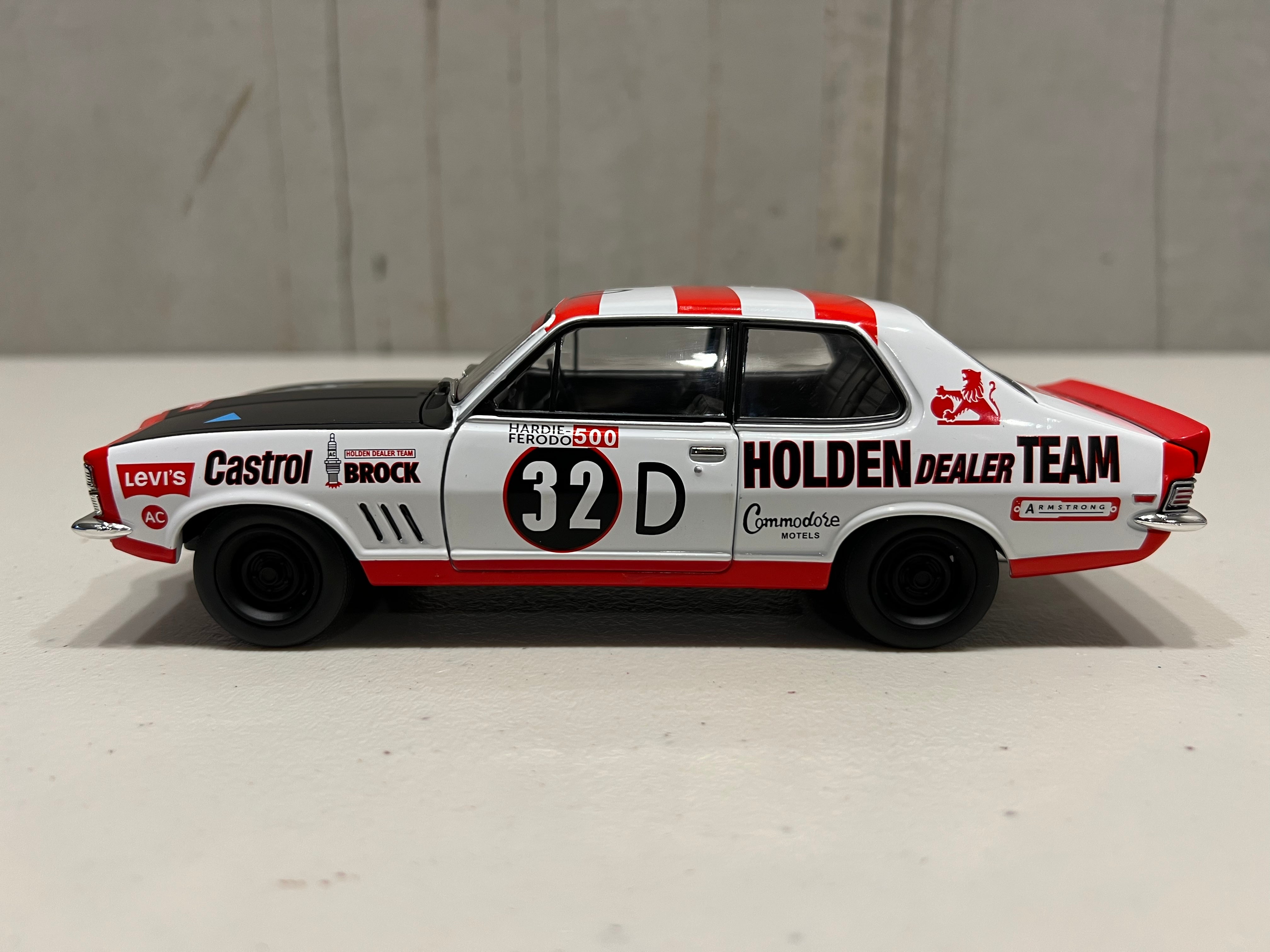 PETER BROCK - #32D LC TORANA - 1:24 SCALE DIECAST MODEL - DDA – Elite ...