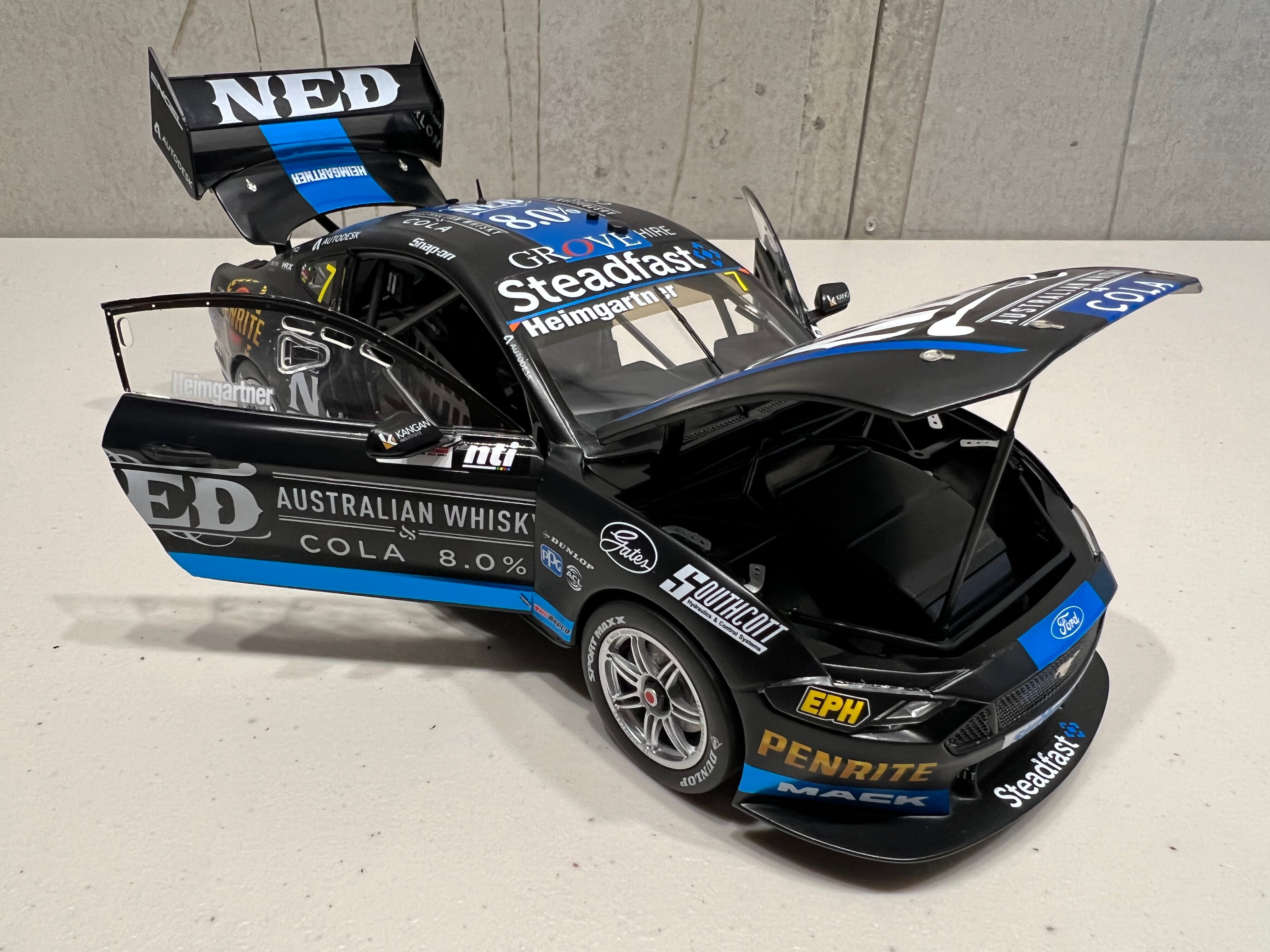 FORD GT MUSTANG V8 SUPERCAR NED RACING - ANDRE HEIMGARTNER #7 - NTI To ...
