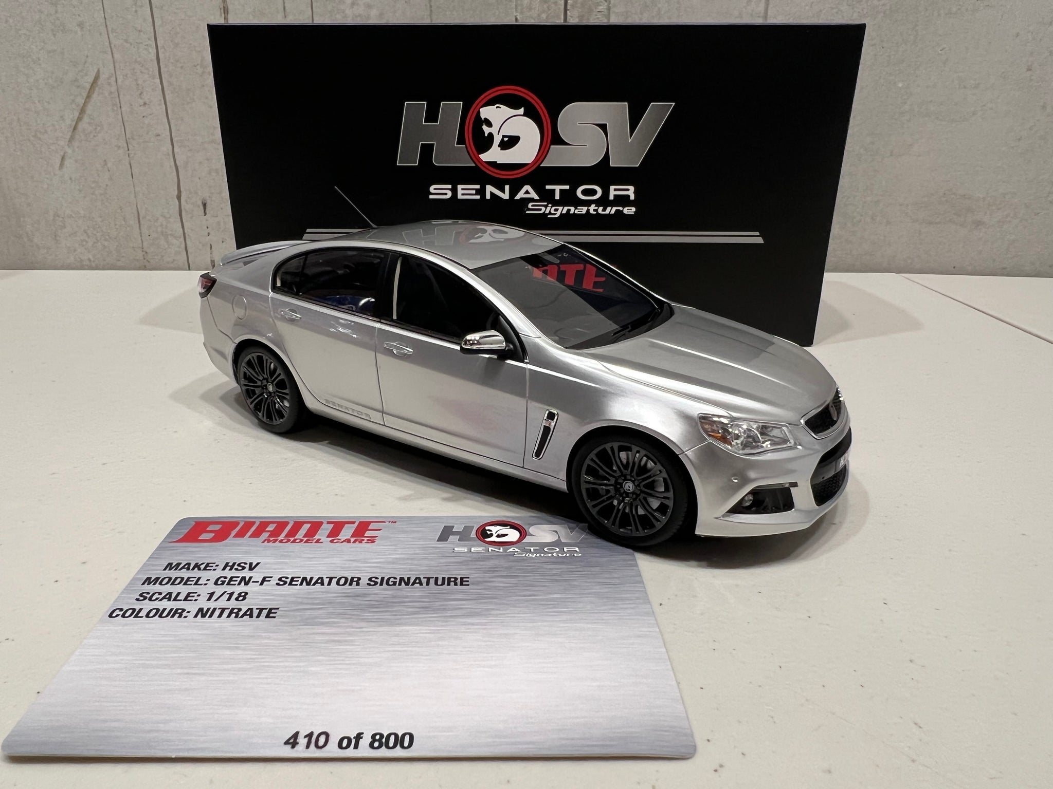 HSV Gen F Senator - Nitrate - 1:18 Model Car - BIANTE
