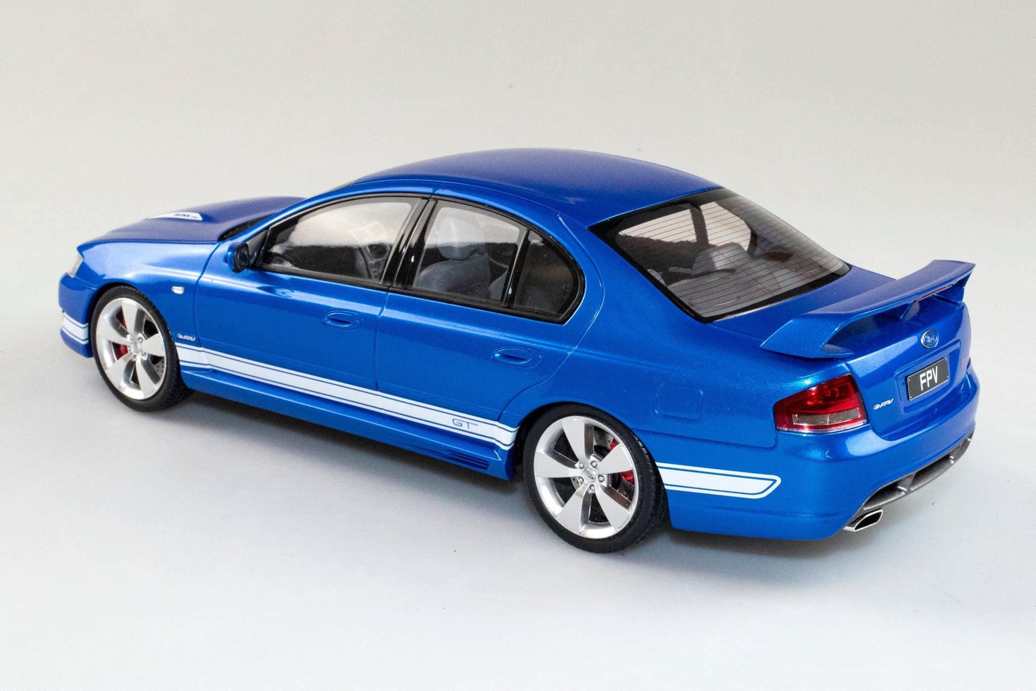 *PRE-ORDER* FPV BF GT - SHOCKWAVE BLUE with WINTER WHITE STRIPES - 1:1