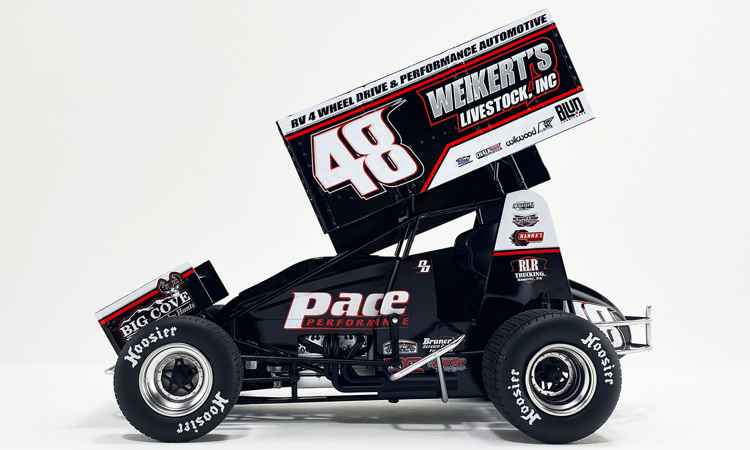 2024 Danny Dietrich - Gary Kauffman Racing Sprint Car - 1:18 Scale Die