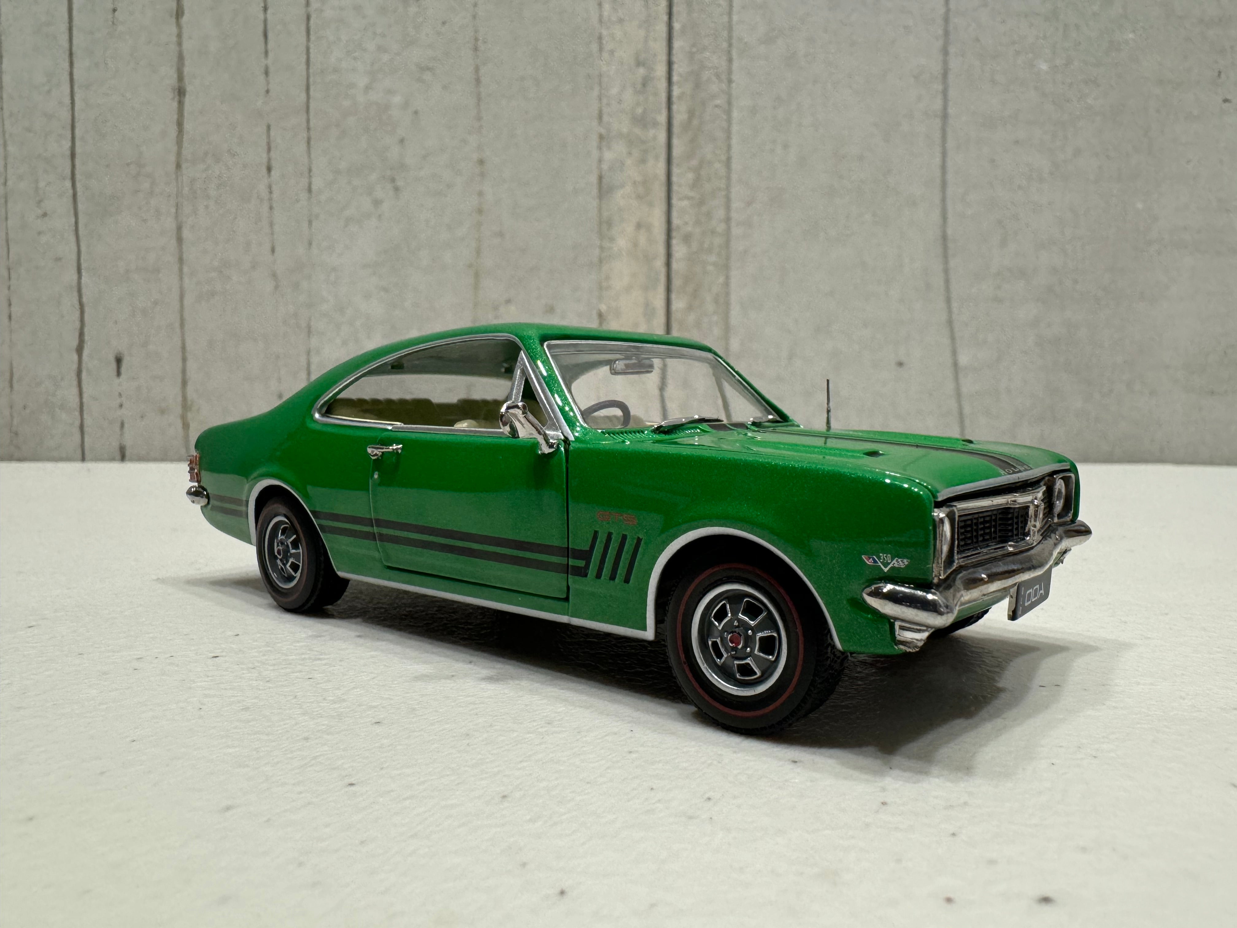 HOLDEN HT GTS 350 MONARO - GREEN - 1:32 SCALE DIECAST MODEL – Elite ...