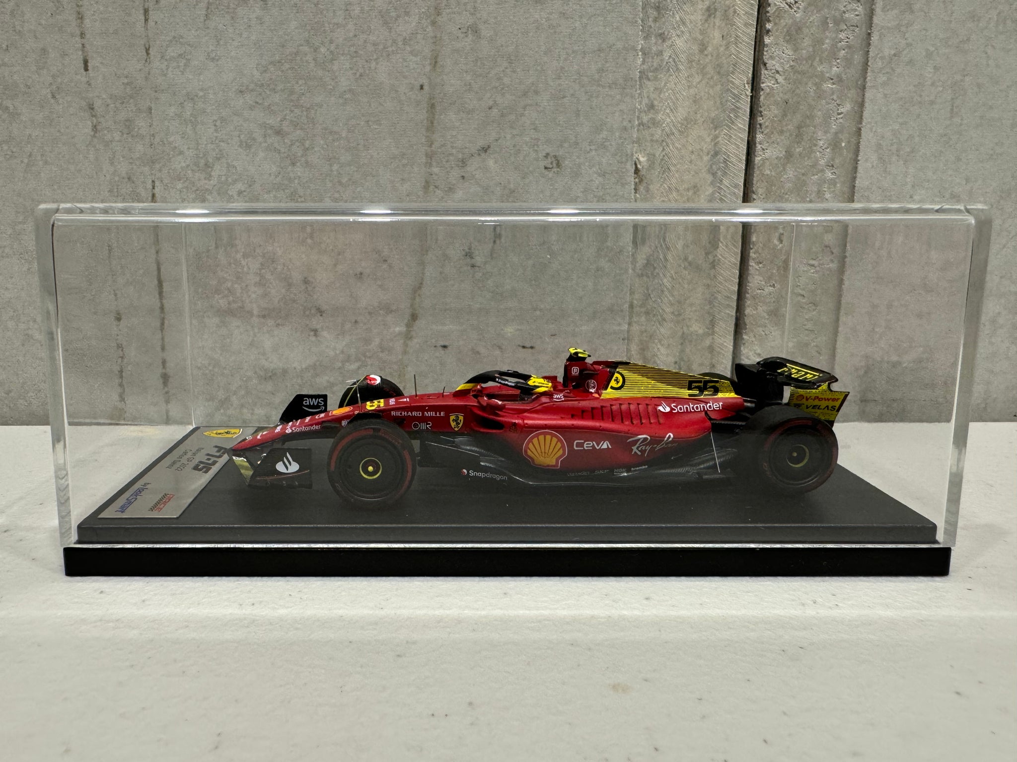 Ferrari F1-75 No.55 Italian GP 2022 - Carlos Sainz - 1:43 Scale Resin
