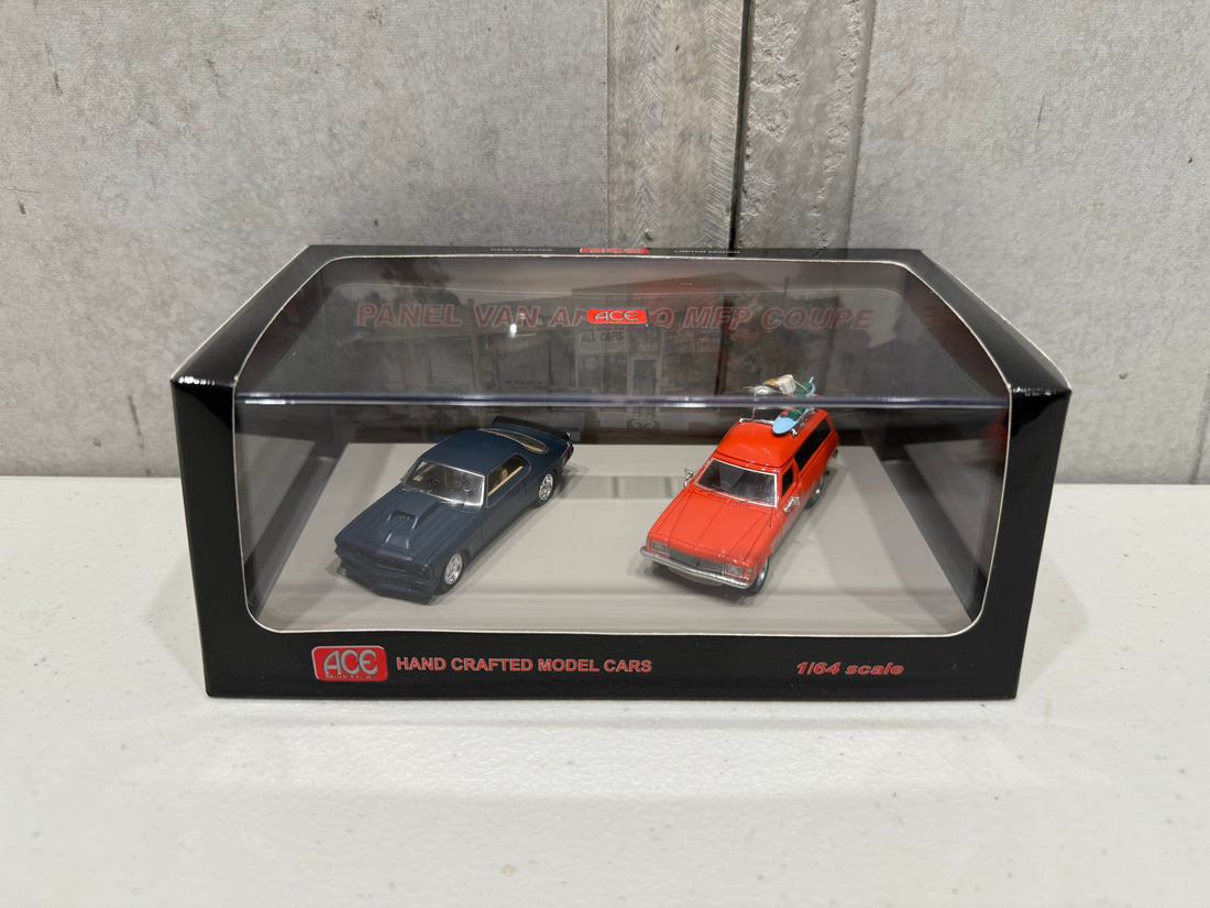 PANEL VAN & HQ MFP COUPE TWIN SET - 1:64 SCALE MODELS