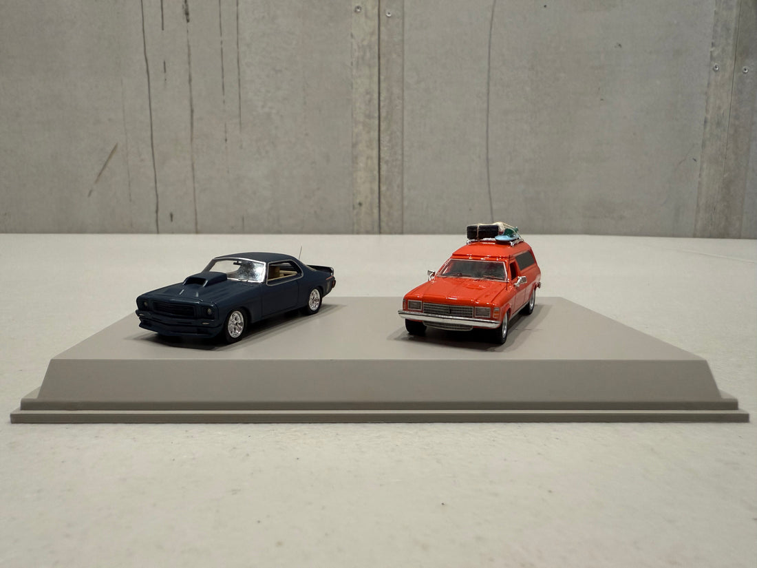 PANEL VAN & HQ MFP COUPE TWIN SET - 1:64 SCALE MODELS