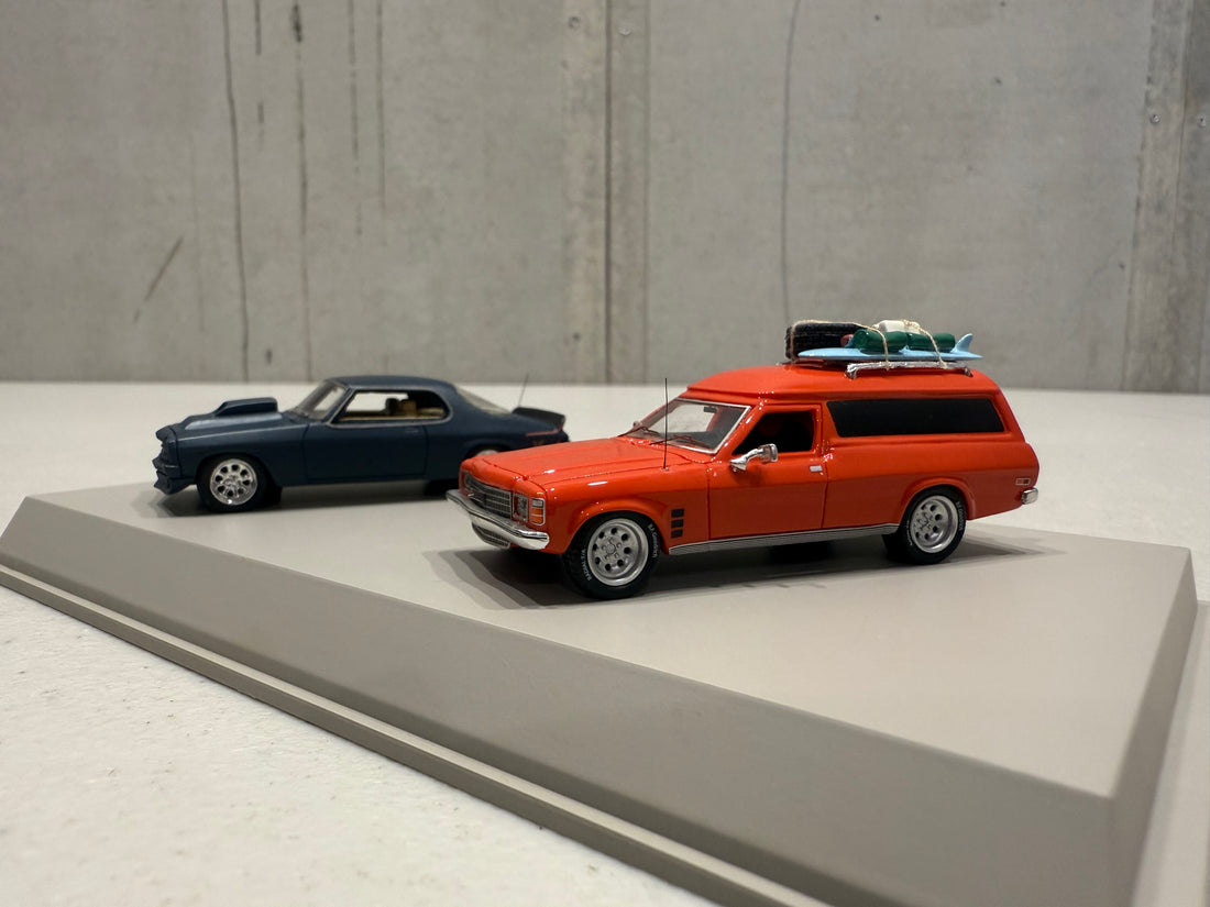 PANEL VAN & HQ MFP COUPE TWIN SET - 1:64 SCALE MODELS