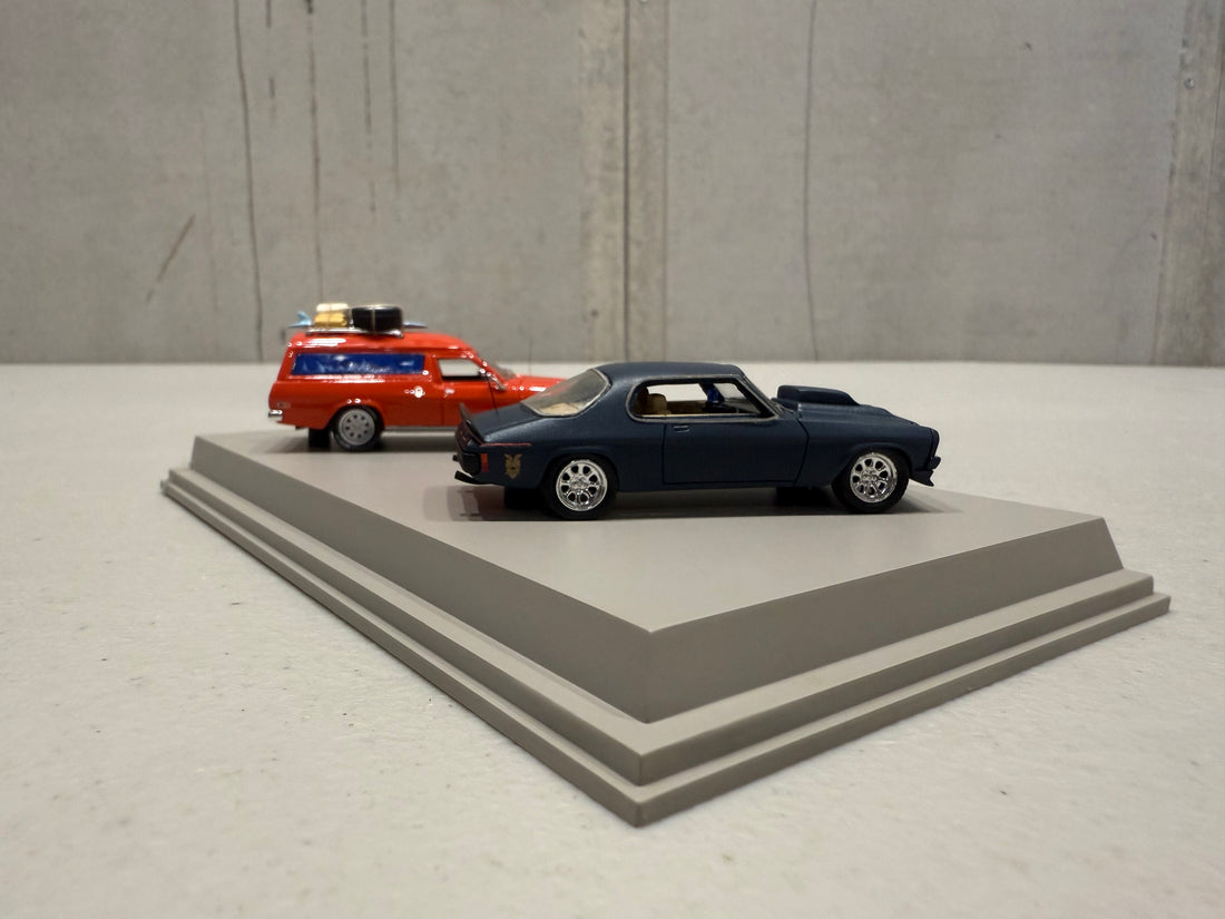 PANEL VAN & HQ MFP COUPE TWIN SET - 1:64 SCALE MODELS