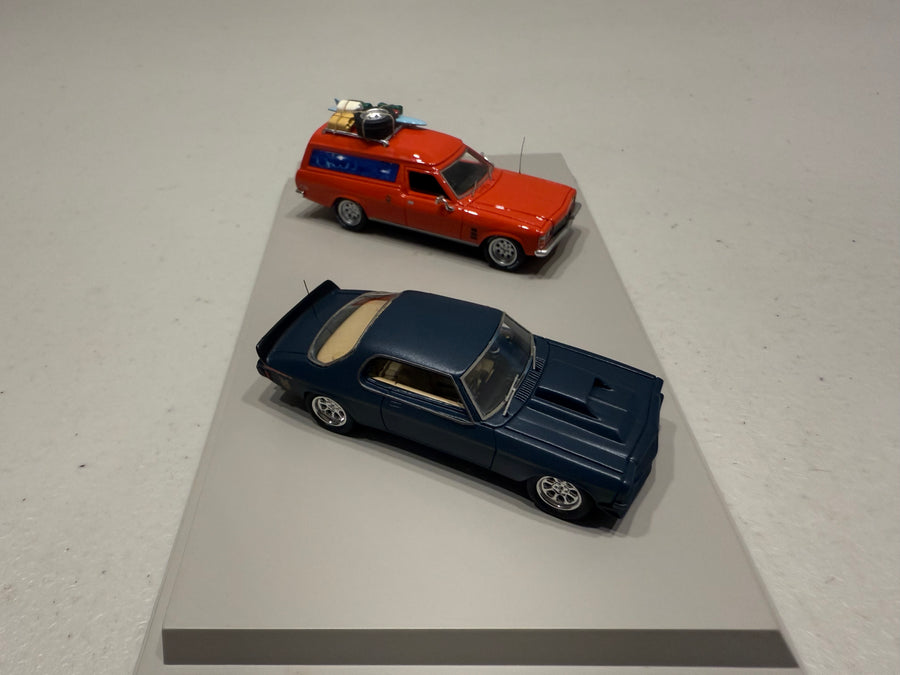 PANEL VAN & HQ MFP COUPE TWIN SET - 1:64 SCALE MODELS