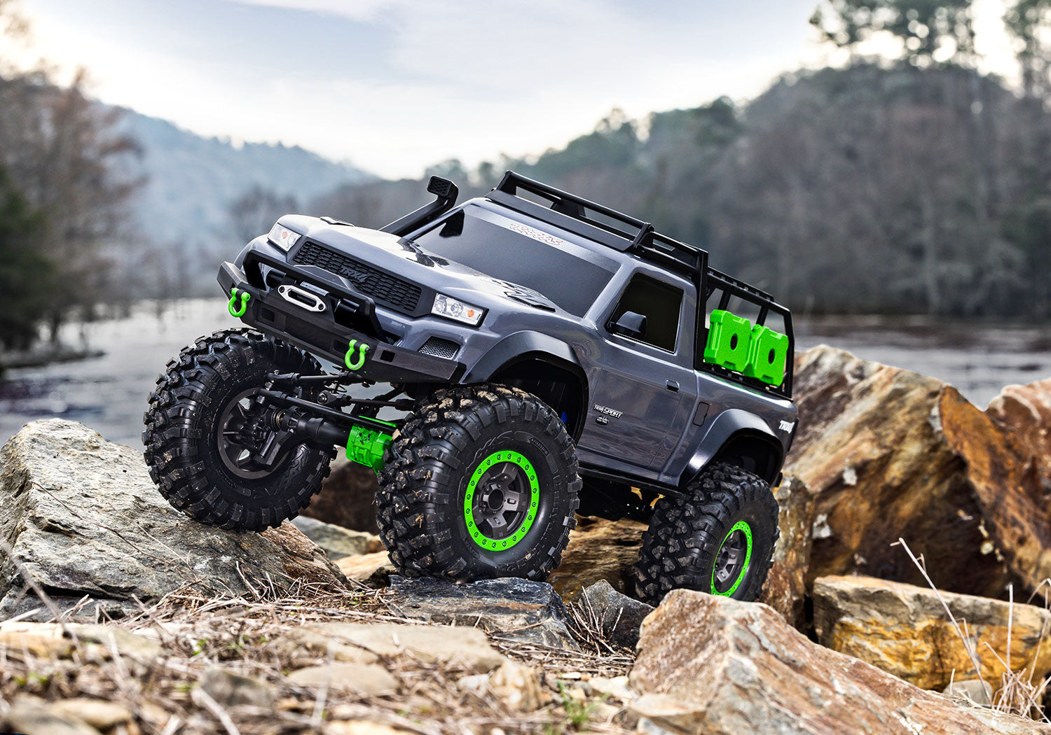 TRAXXAS - TRX4 SPORT - 4X4 HIGH TRAIL EDITION - GRAY - 1:10 SCALE