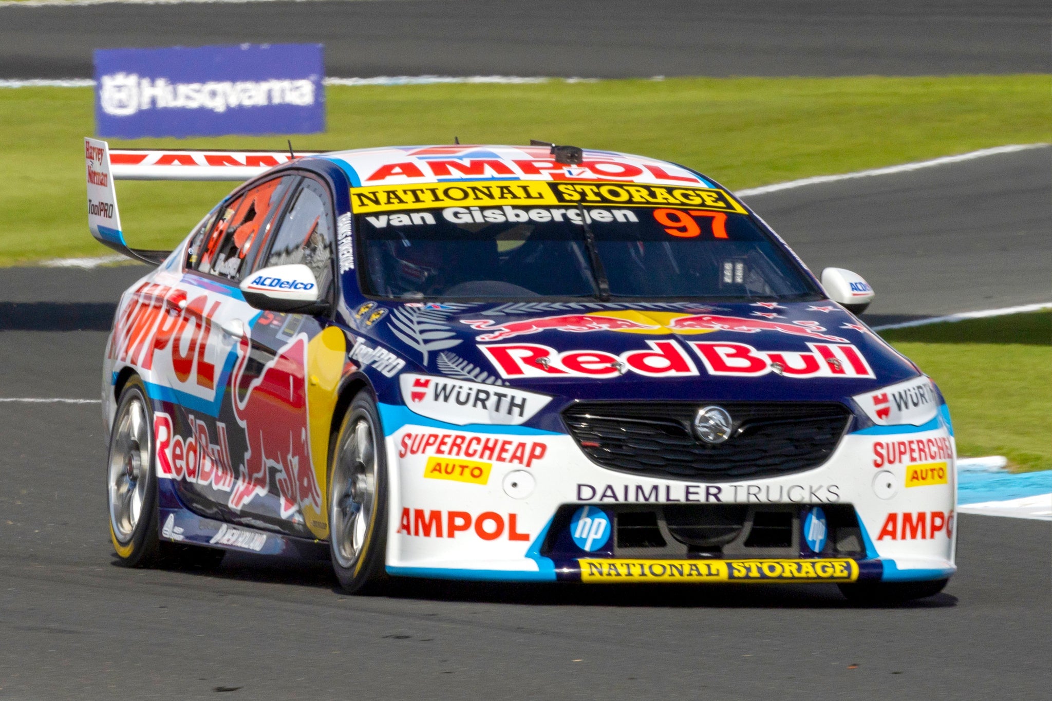 *PRE-ORDER* HOLDEN ZB COMMODORE - RED BULL AMPOL RACING - VAN GISBERGE ...