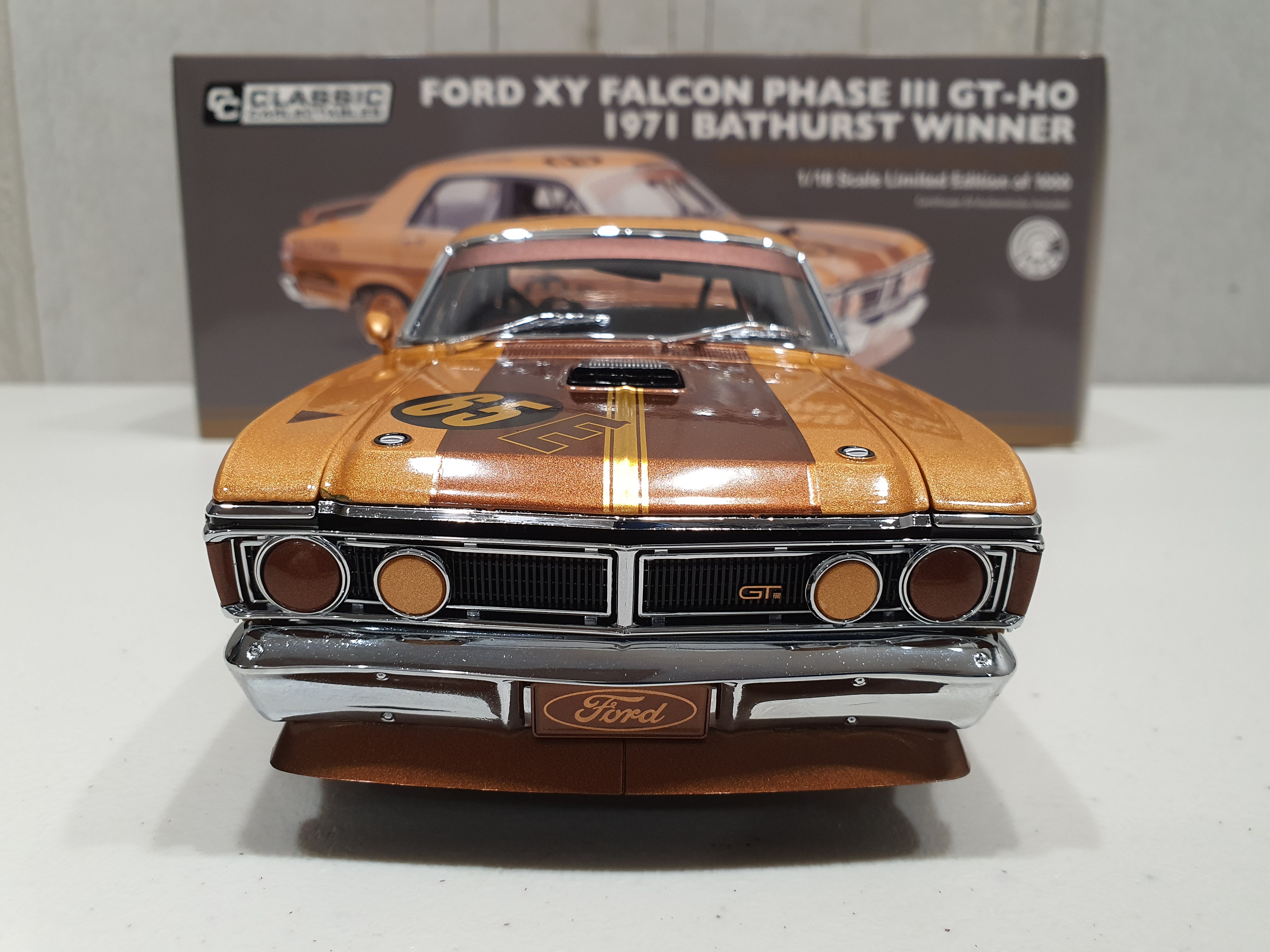 Ford XY Falcon Phase III GT-HO 1971 Bathurst Winner 50th Anniversary G