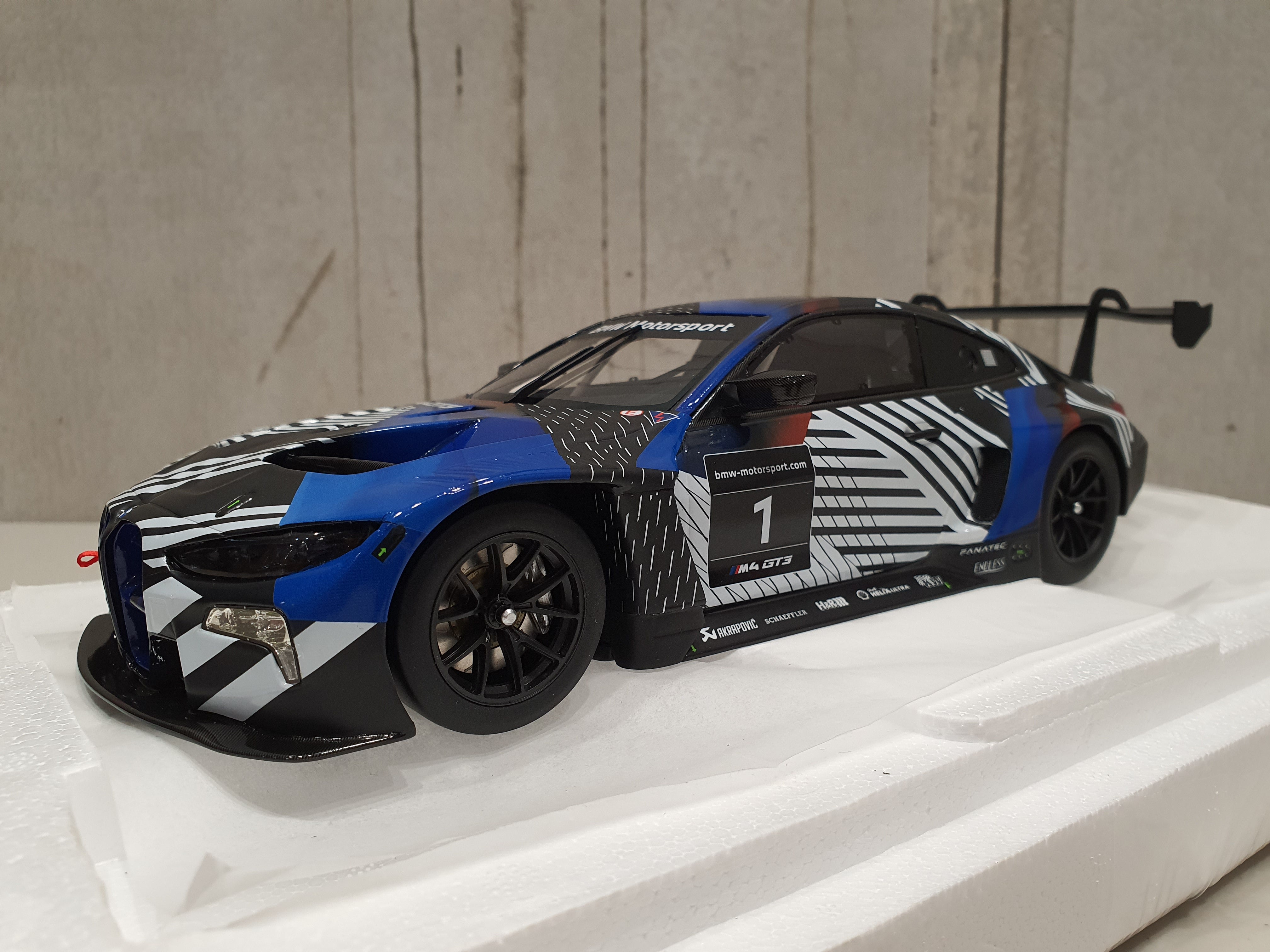BMW M4 GT3 Test Car ver 1 1:18 Resin Diecast – Elite Diecast Sales ...
