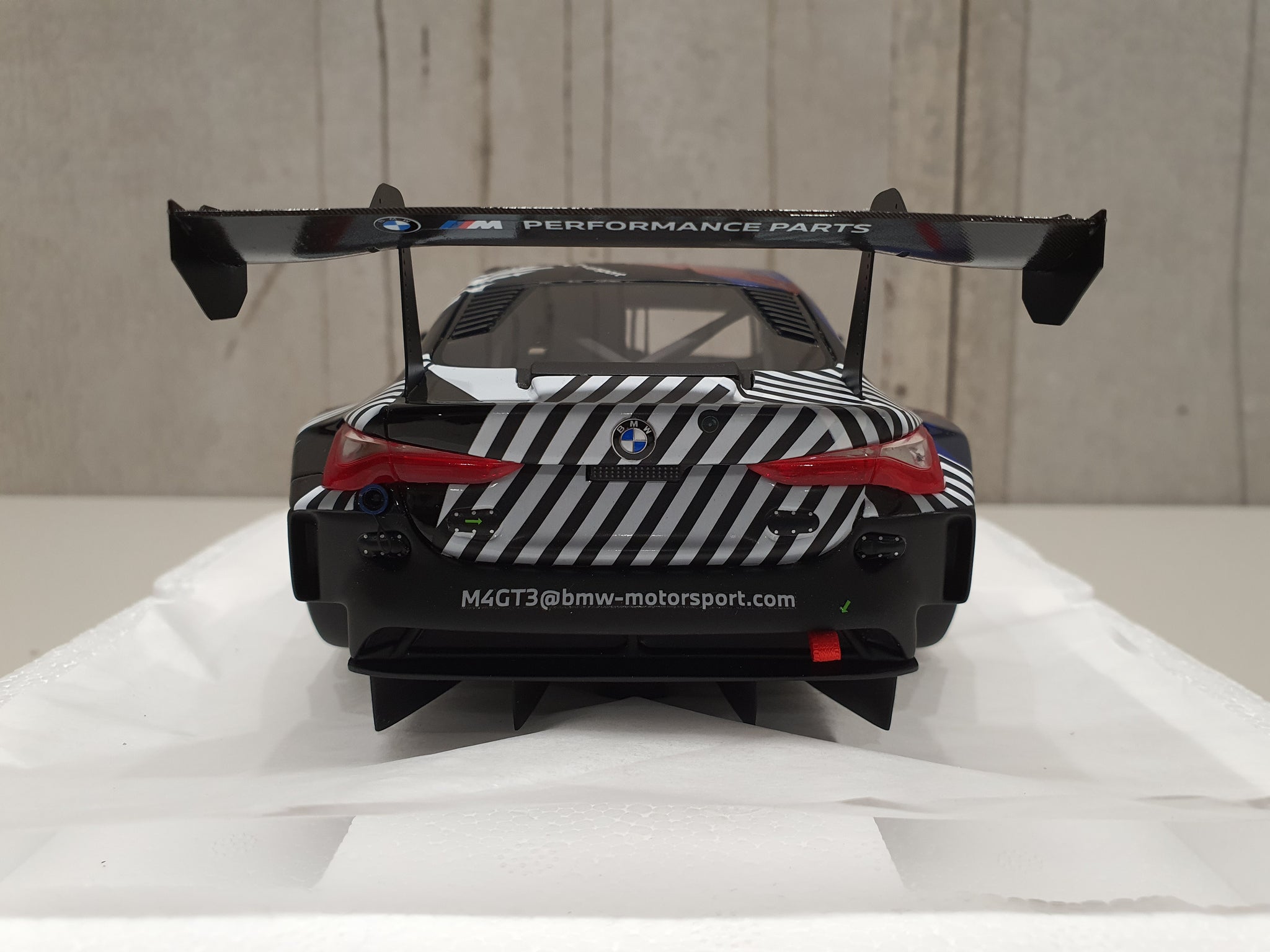 BMW M4 GT3 Test Car ver 1 1:18 Resin Diecast – Elite Diecast Sales ...