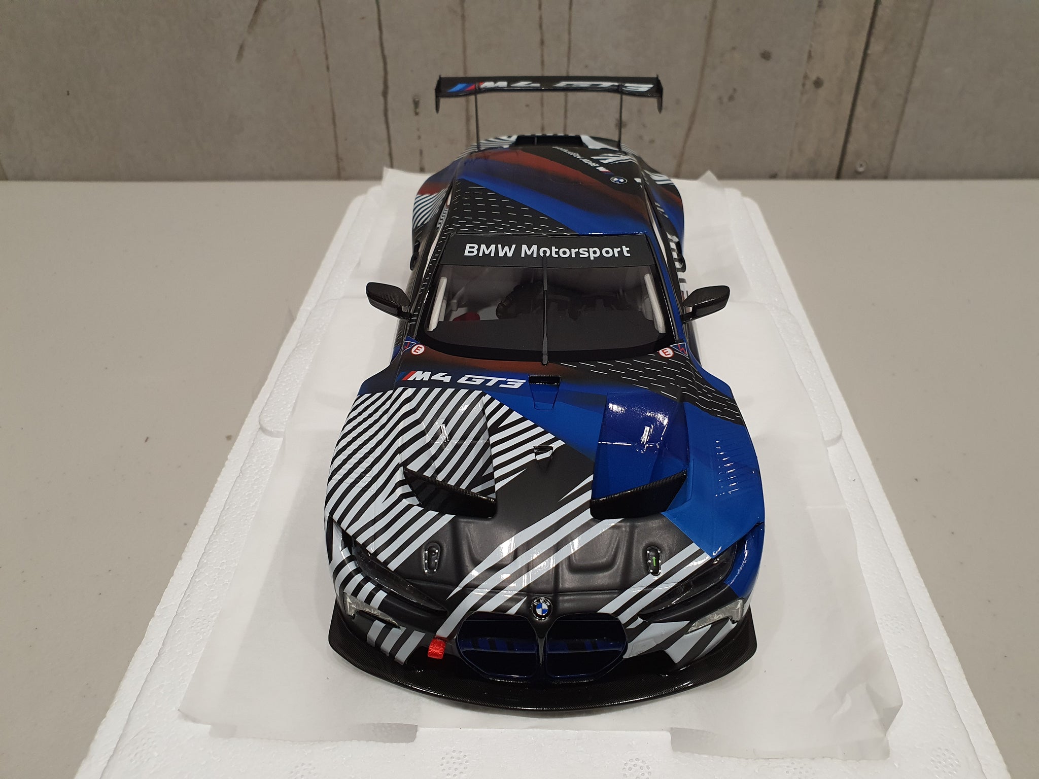 BMW M4 GT3 Test Car ver 1 1:18 Resin Diecast – Elite Diecast Sales ...