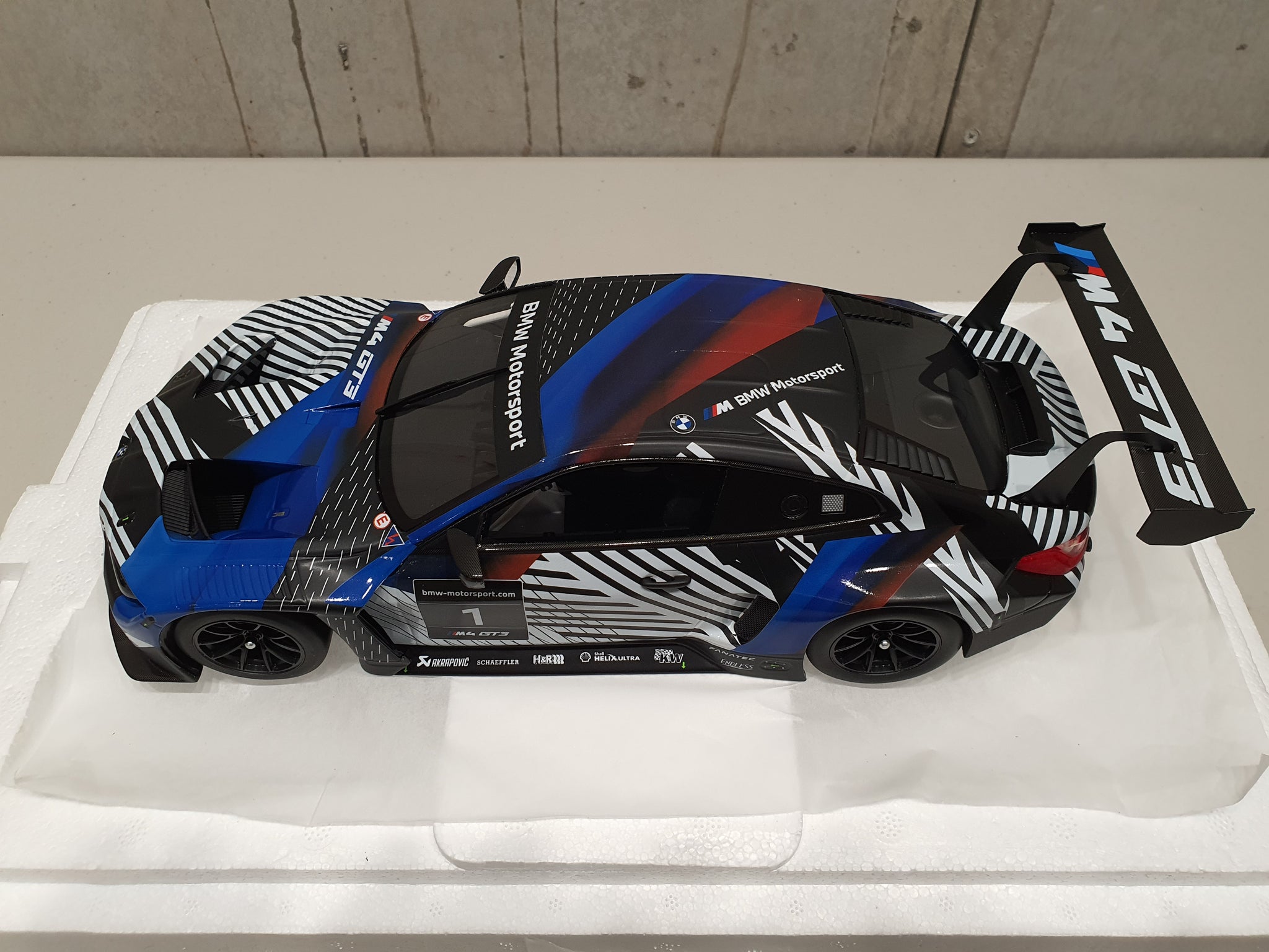 BMW M4 GT3 Test Car ver 1 1:18 Resin Diecast – Elite Diecast Sales ...