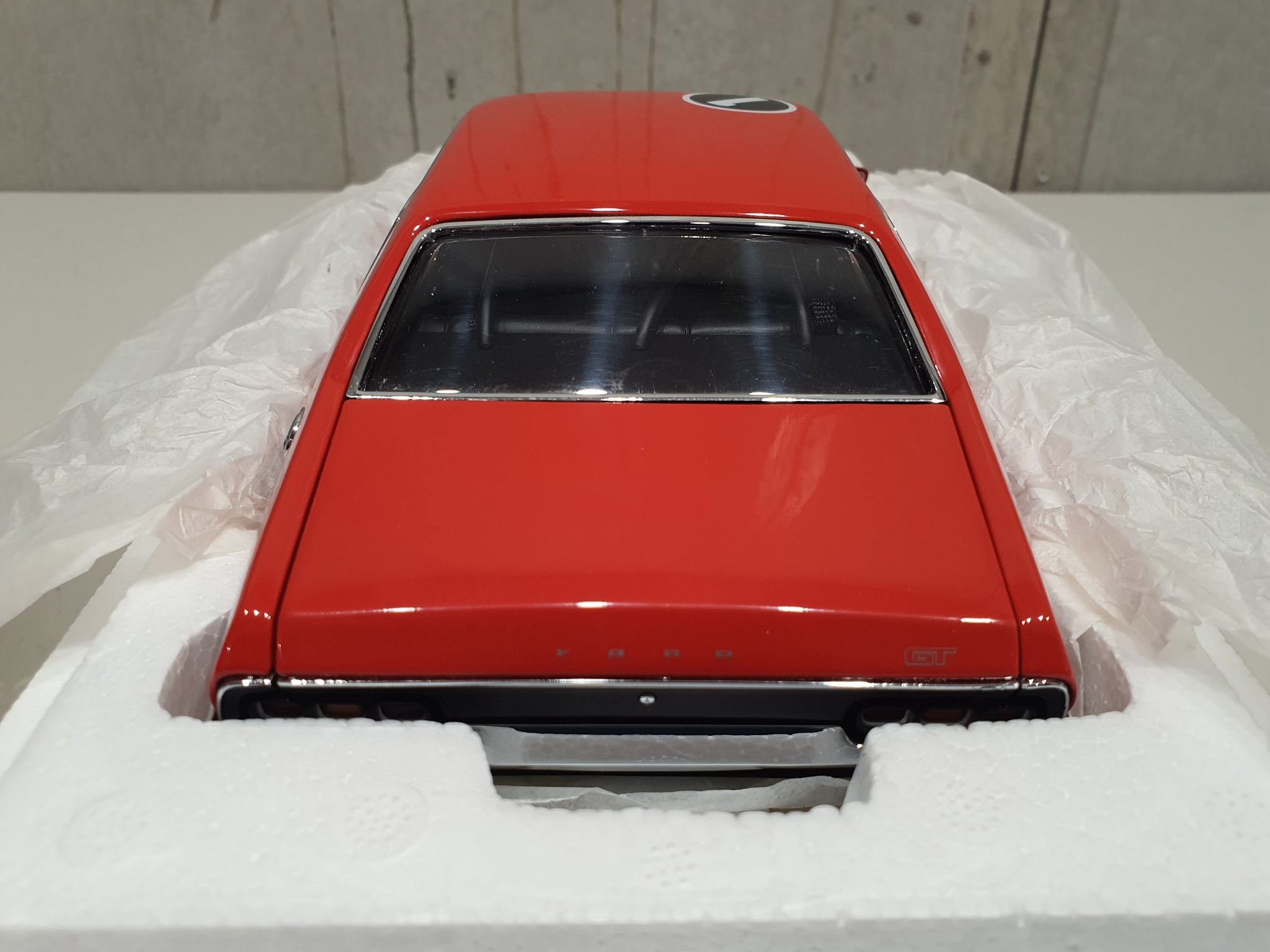 1972 FORD XA FALCON GT-HO PHASE IV RED REPPER 1:18 DIECAST MODEL ...