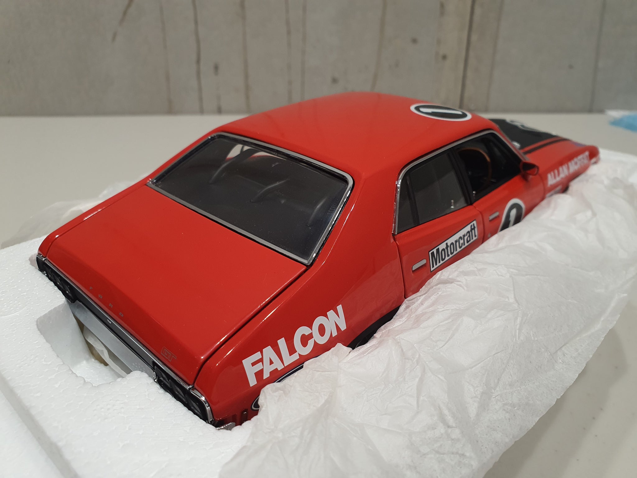 1972 FORD XA FALCON GT-HO PHASE IV RED REPPER 1:18 DIECAST MODEL ...