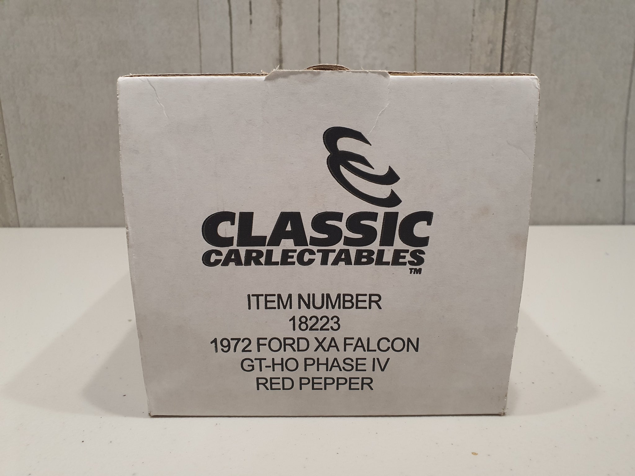 1972 FORD XA FALCON GT-HO PHASE IV RED REPPER 1:18 DIECAST MODEL ...