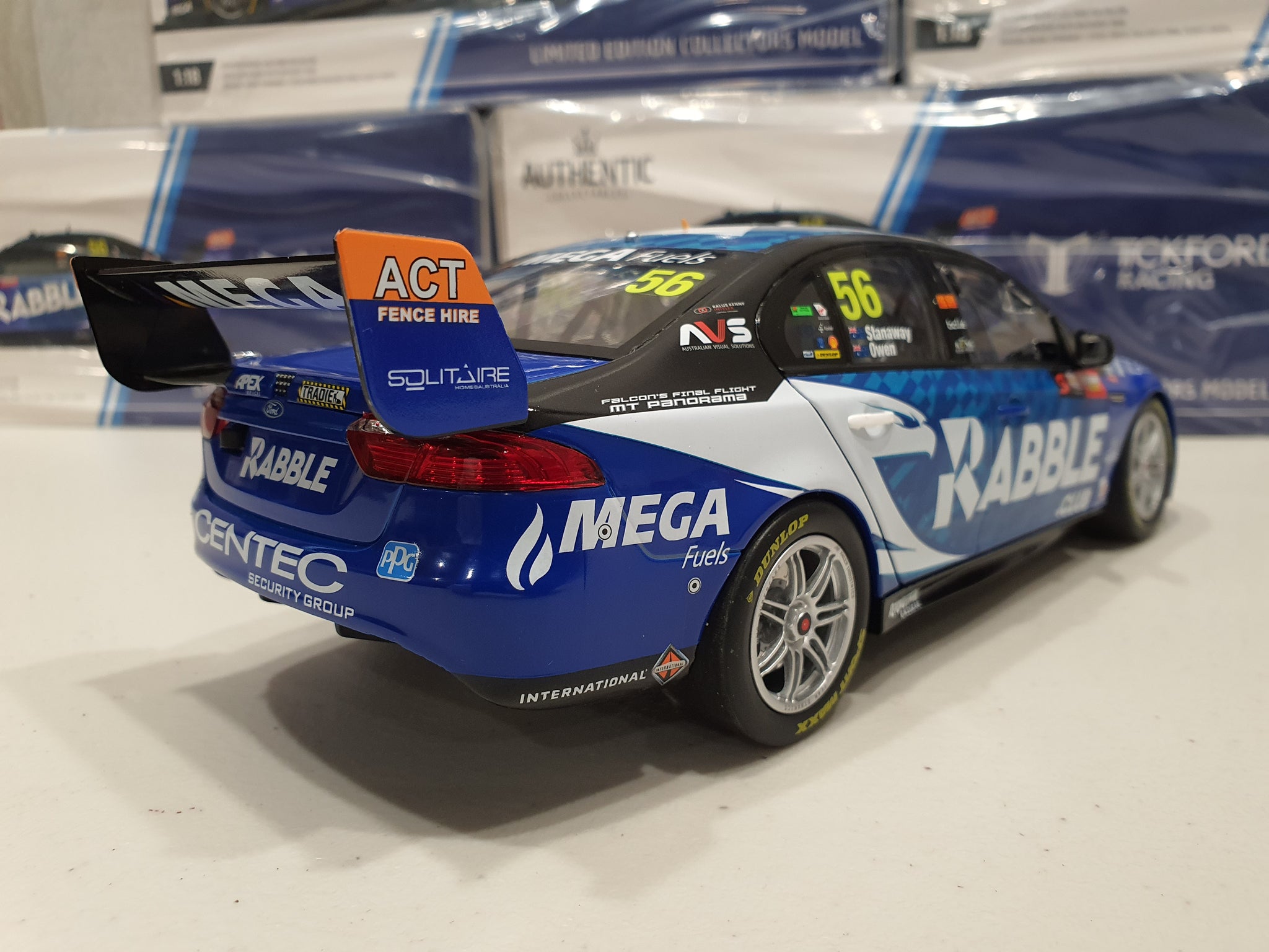 1:18 TICKFORD RACING FORD FGX FALCON "FALCON'S FINAL FIGHT LIVERY" - A