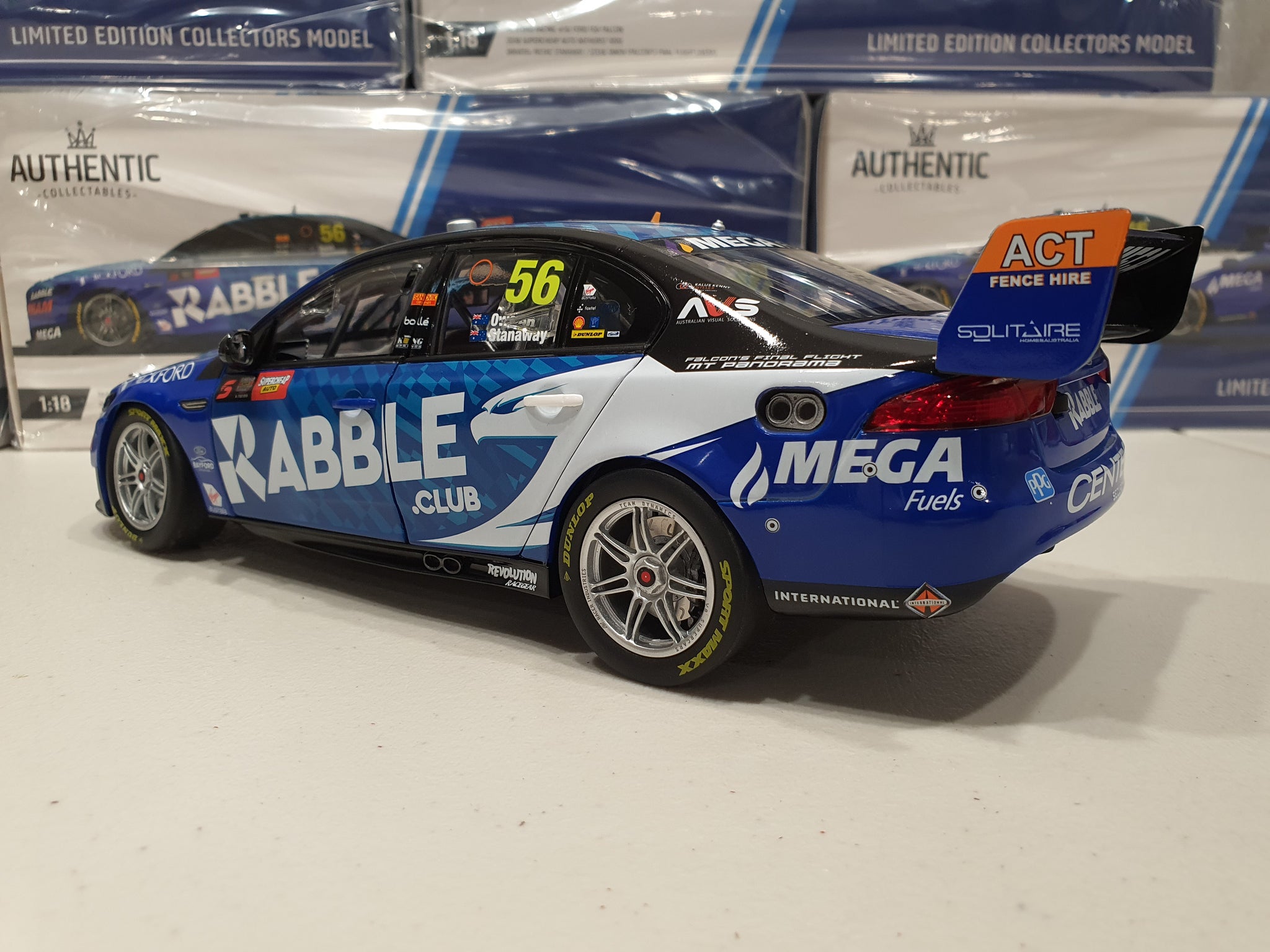 1:18 TICKFORD RACING FORD FGX FALCON "FALCON'S FINAL FIGHT LIVERY" - A
