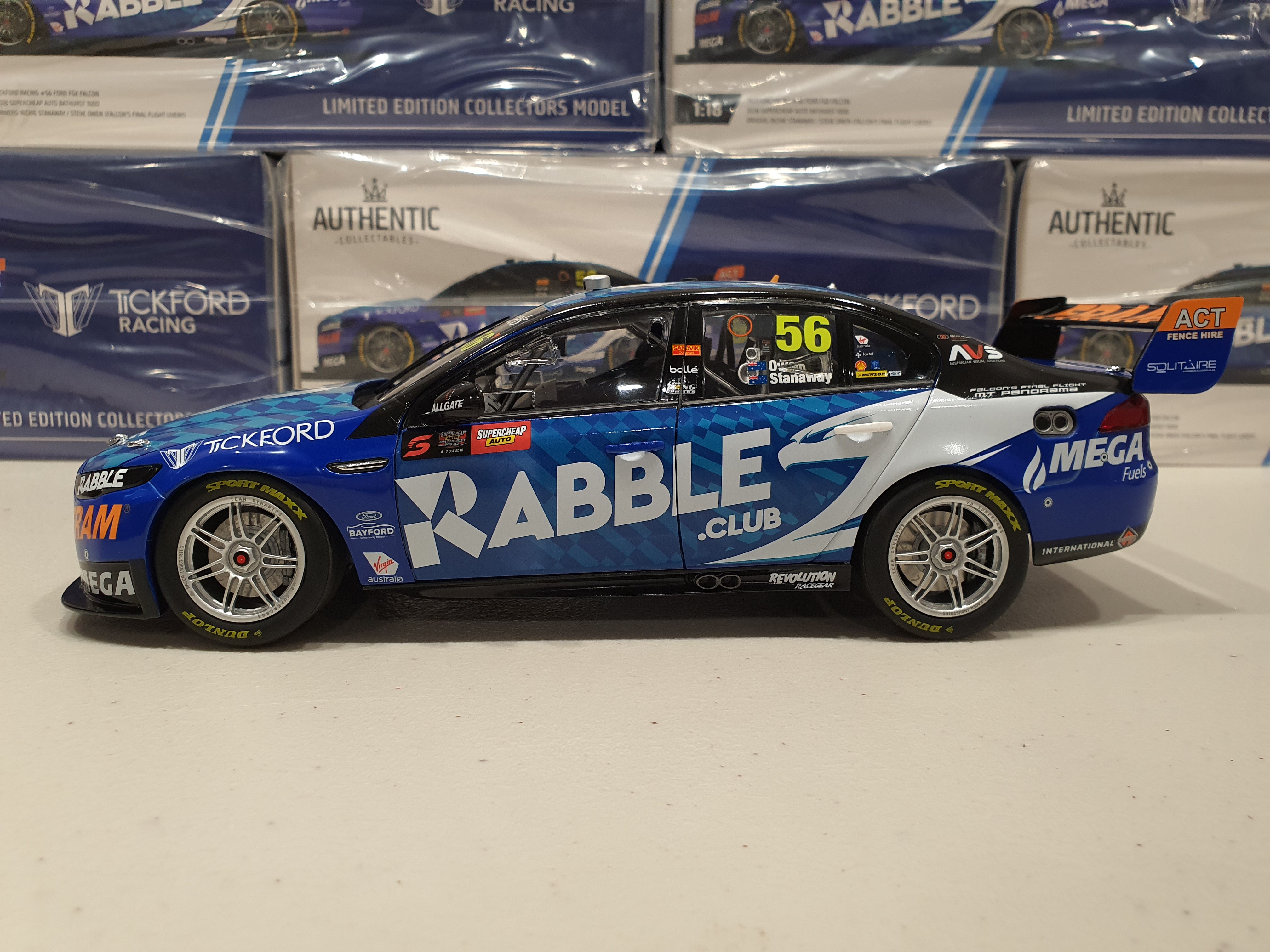 1:18 TICKFORD RACING FORD FGX FALCON "FALCON'S FINAL FIGHT LIVERY" - A