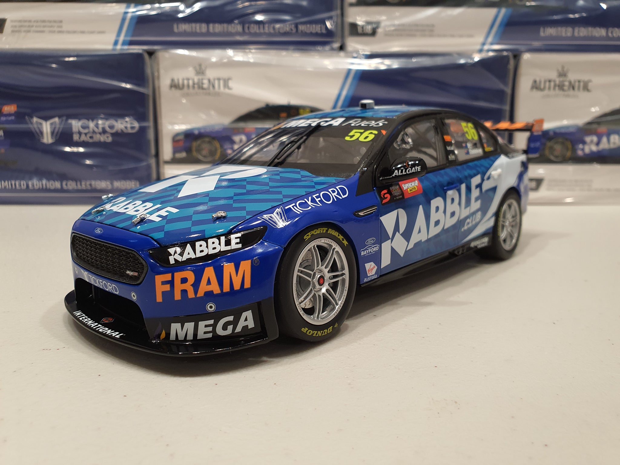 1:18 TICKFORD RACING FORD FGX FALCON "FALCON'S FINAL FIGHT LIVERY" - A