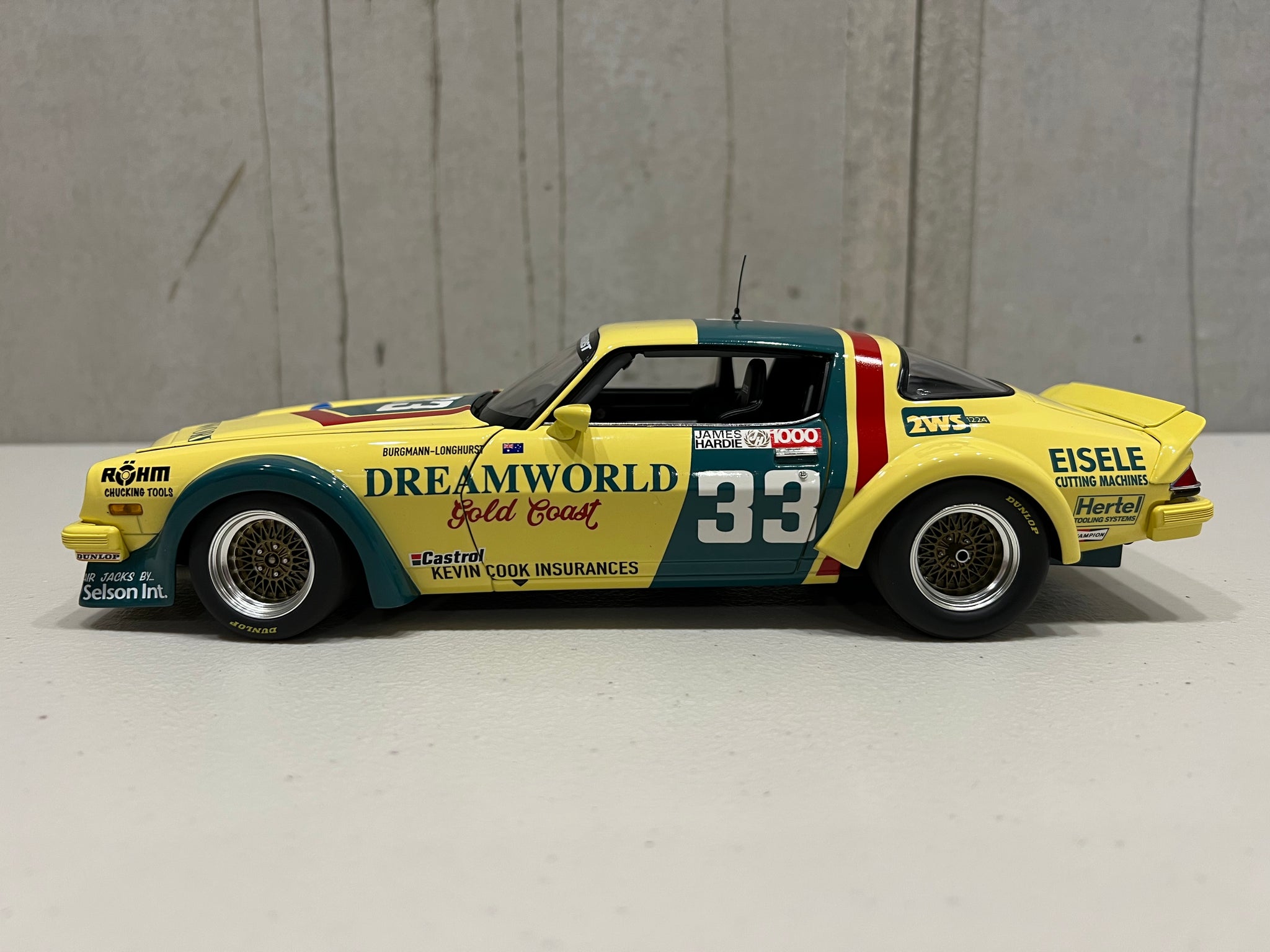 1983 Bathurst Mike Burgmann & Tony Longhurst Chevrolet Z28 Camaro 1:18 ...