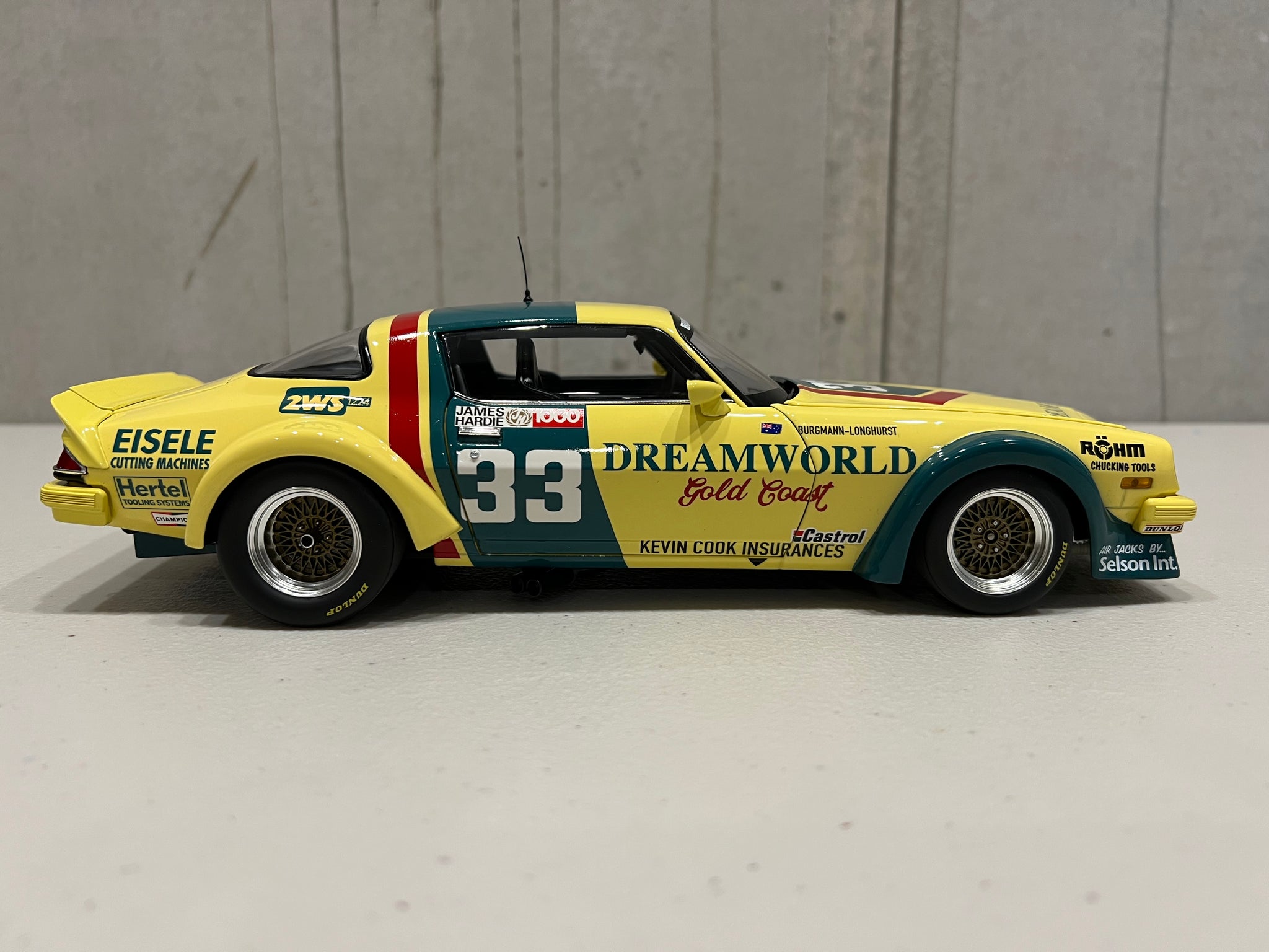 1983 Bathurst Mike Burgmann & Tony Longhurst Chevrolet Z28 Camaro 1:18 ...