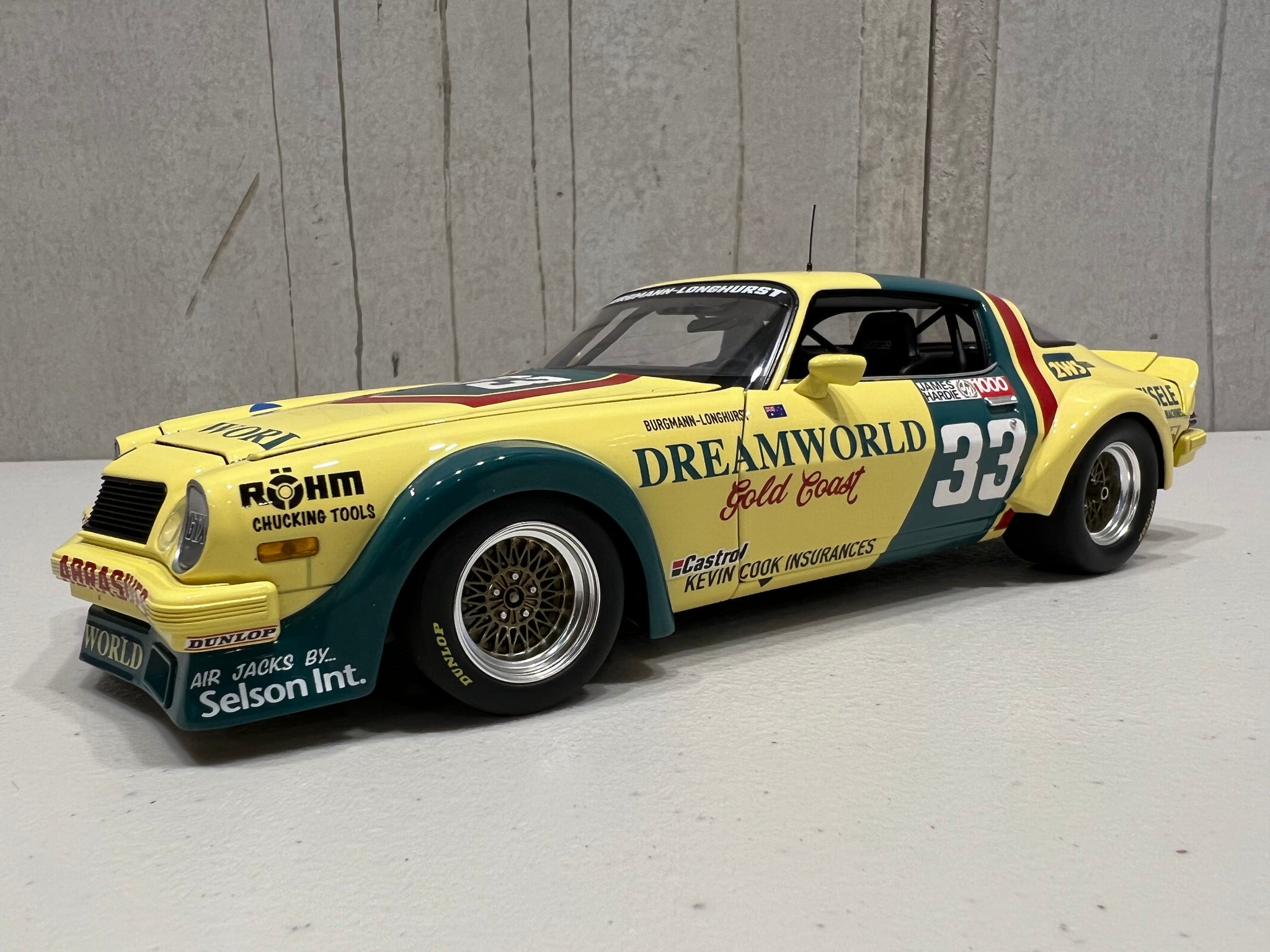 1983 Bathurst Mike Burgmann & Tony Longhurst Chevrolet Z28 Camaro 1:18 ...