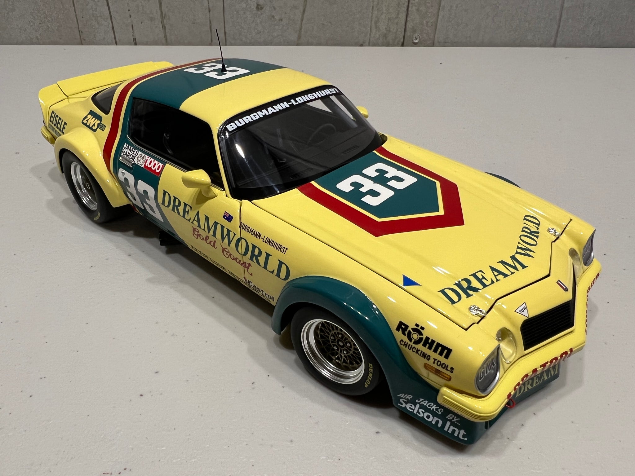 1983 Bathurst Mike Burgmann & Tony Longhurst Chevrolet Z28 Camaro 1:18 ...