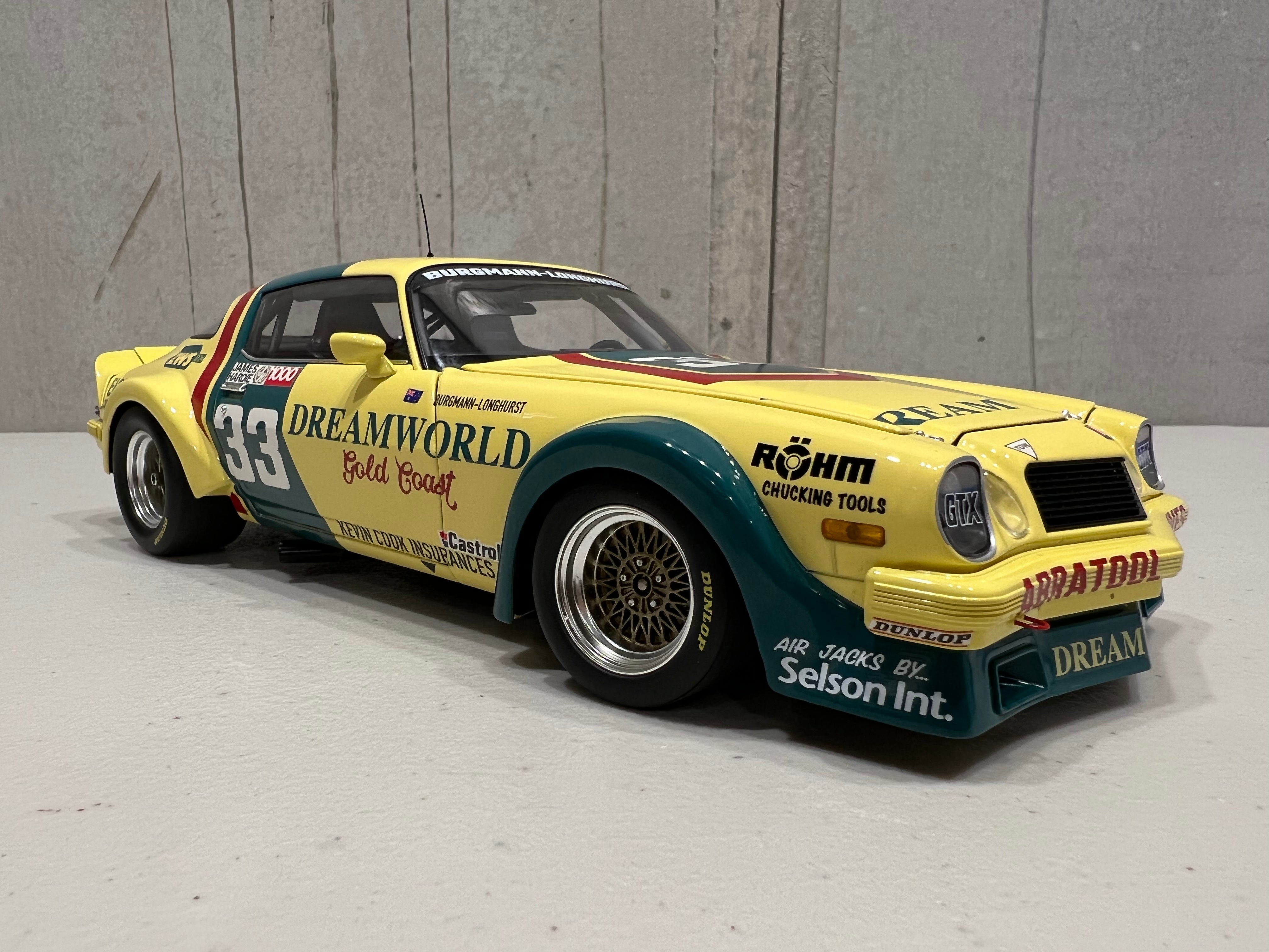 1983 Bathurst Mike Burgmann & Tony Longhurst Chevrolet Z28 Camaro 1:18 ...