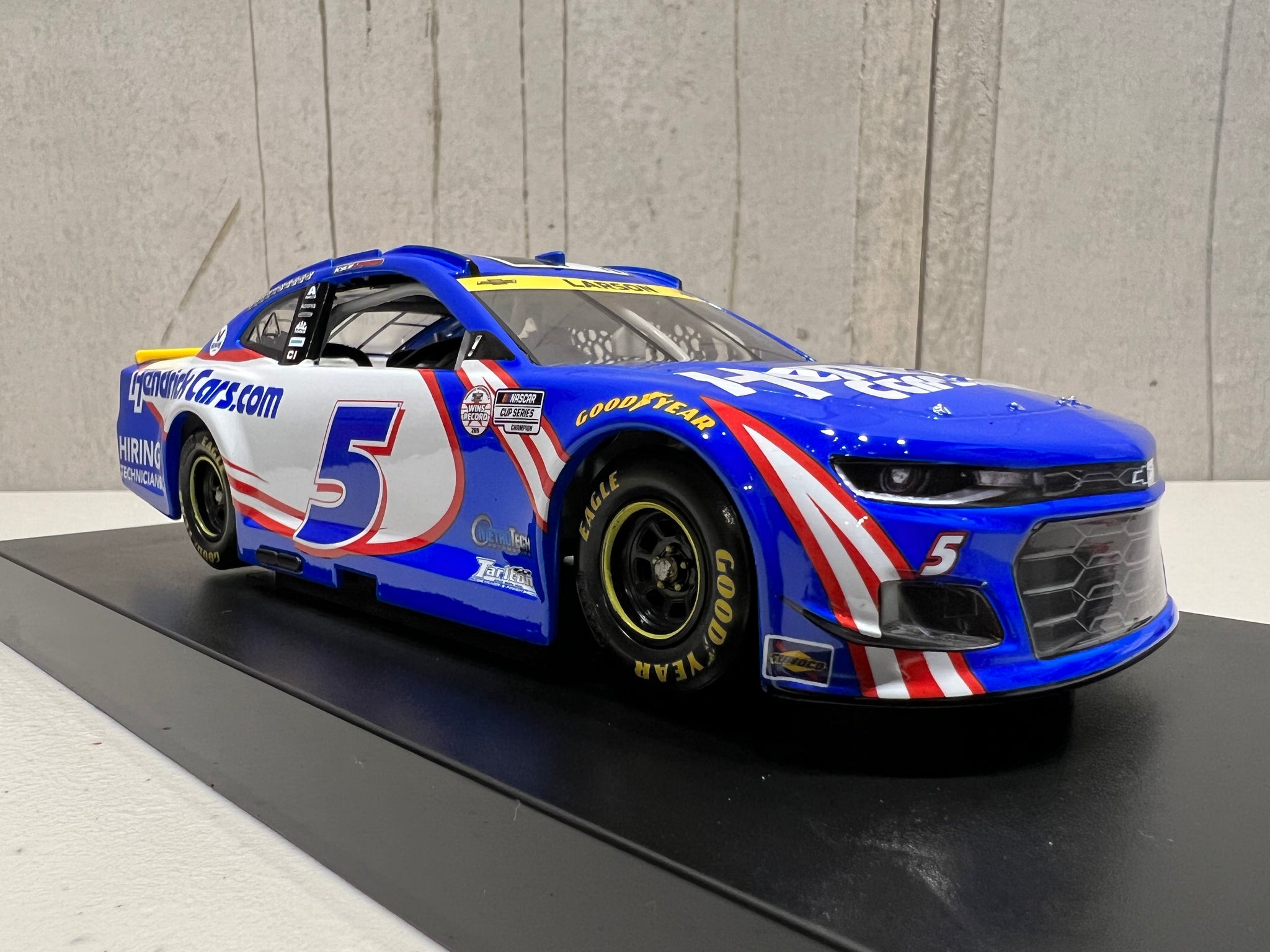 Kyle Larson 2021 HendrickCars.com NASCAR Cup Series Champion 1:24 ARC ...
