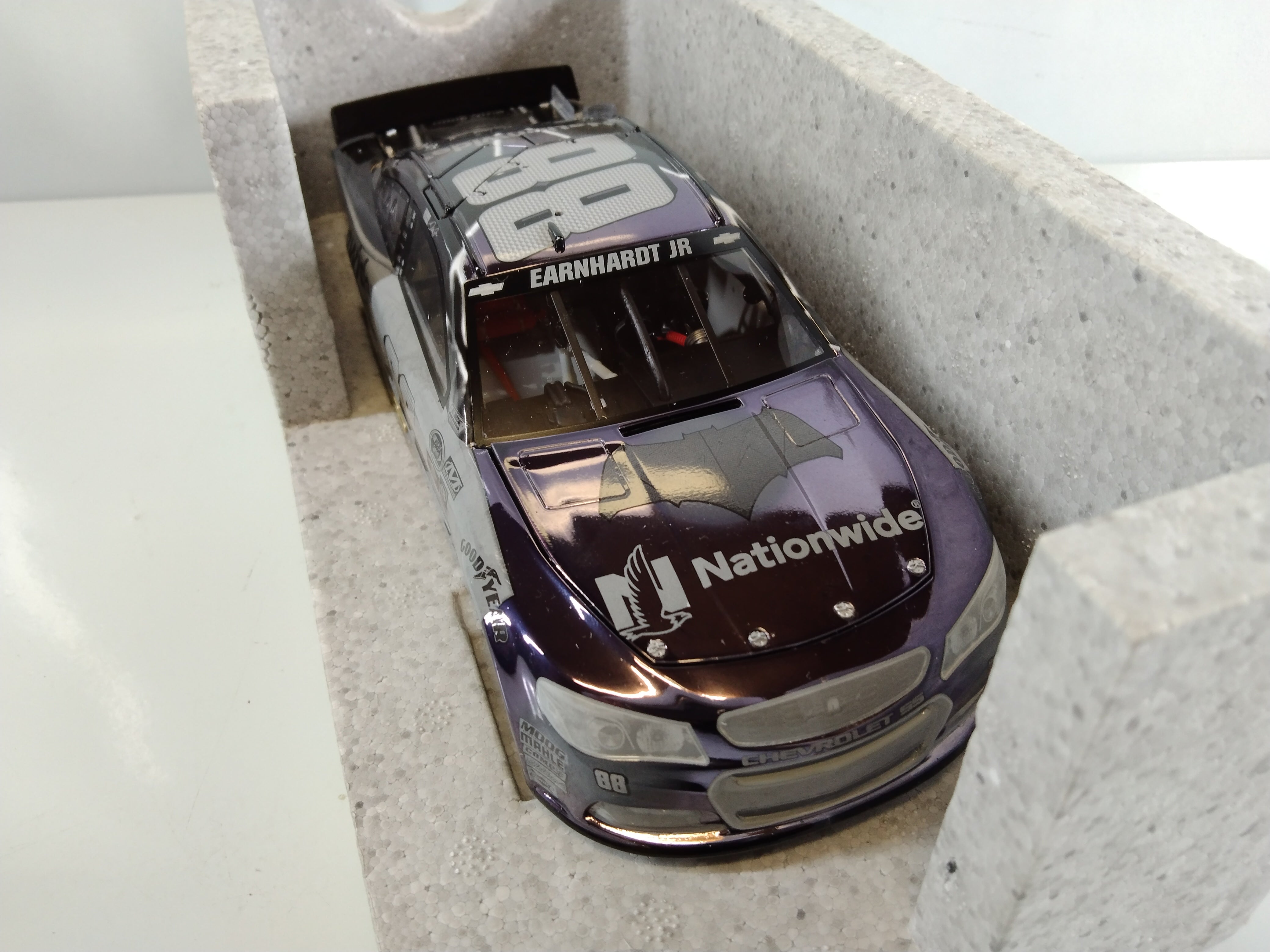 DALE EARNHARDT JR 2016 NATIONWIDE BATMAN 1:24 ELITE GHOST DIECAST 1 OF ...