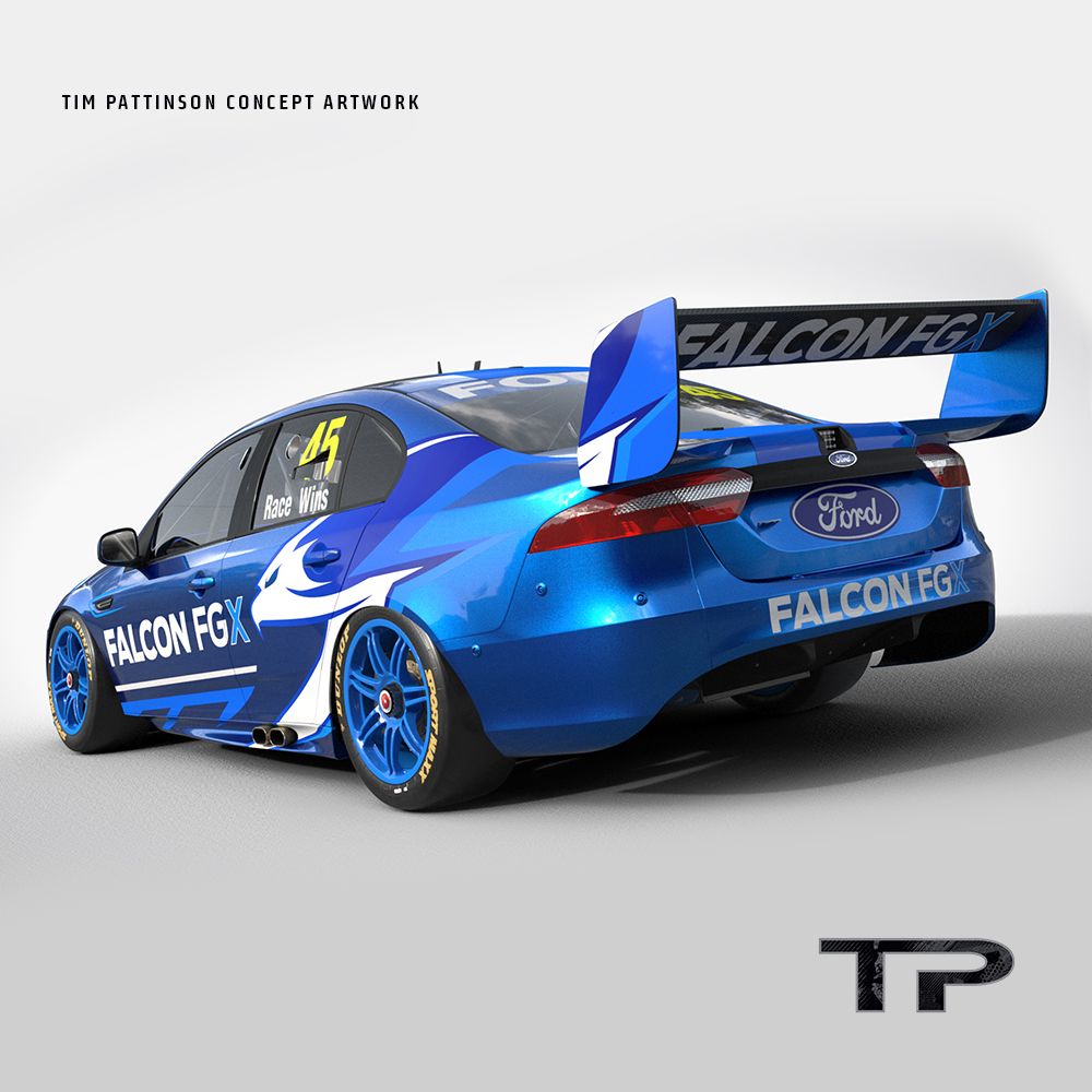 *PRE-ORDER* Ford FGX Falcon - DNA of FGX Celebration Livery - 1:43 Sca